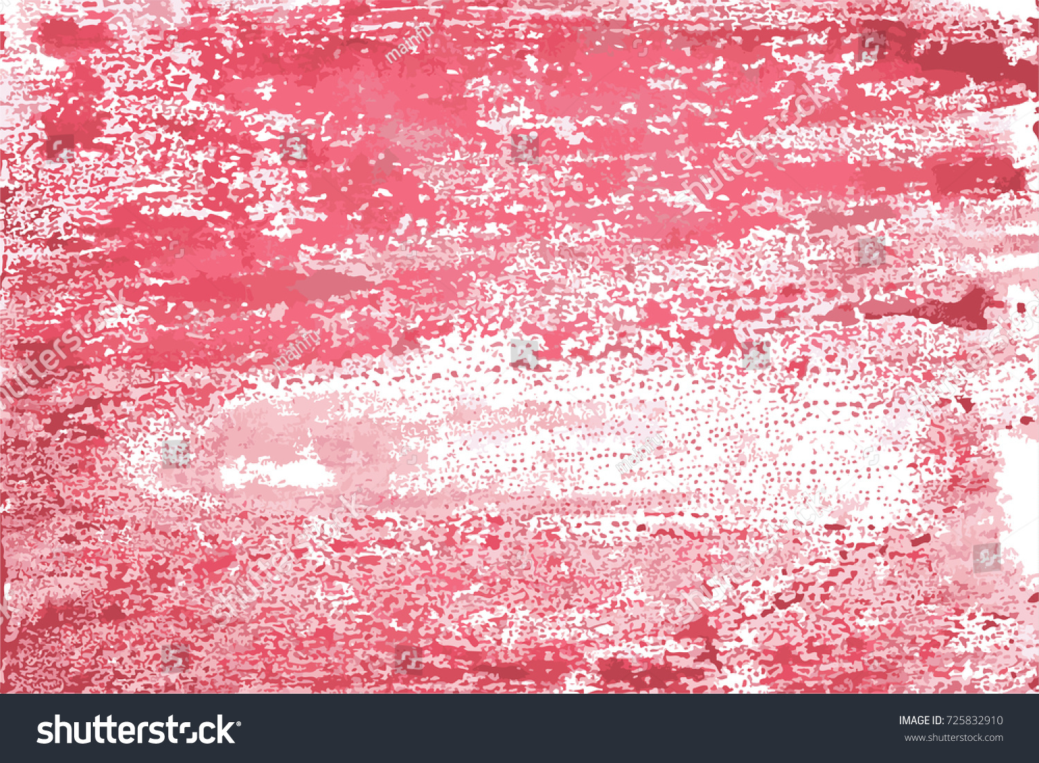 Red Watercolor Vector Background Stock Vector (Royalty Free) 725832910 ...