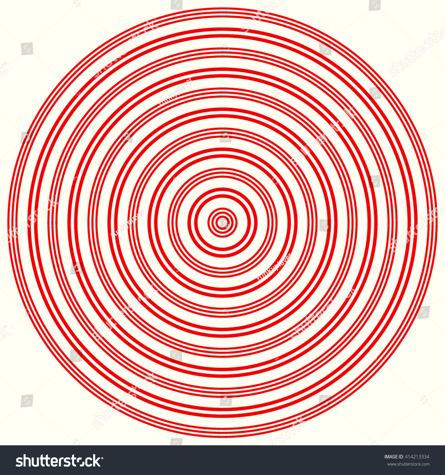 Red White Circle Abstract Vortex Background Stock Vector 414213334 ...