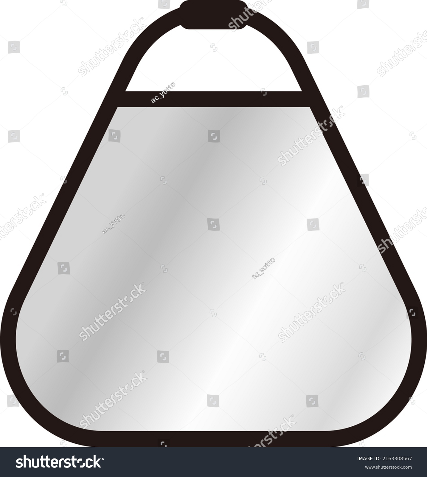 Reflector Board Isolated Vector Illustration Stock Vector (Royalty Free ...