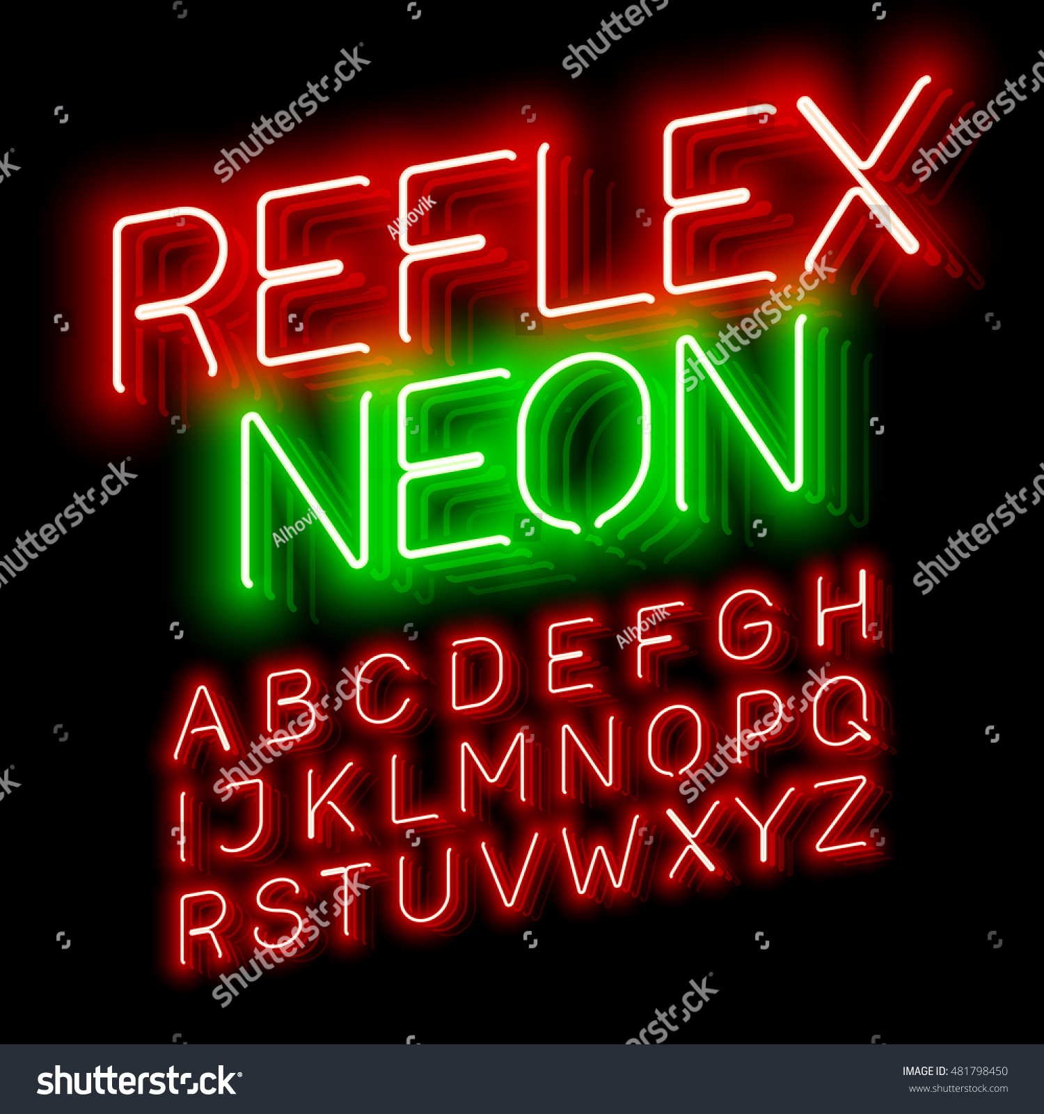 1,353 imágenes de Reflex neon - Imágenes, fotos y vectores de stock | Shutterstock