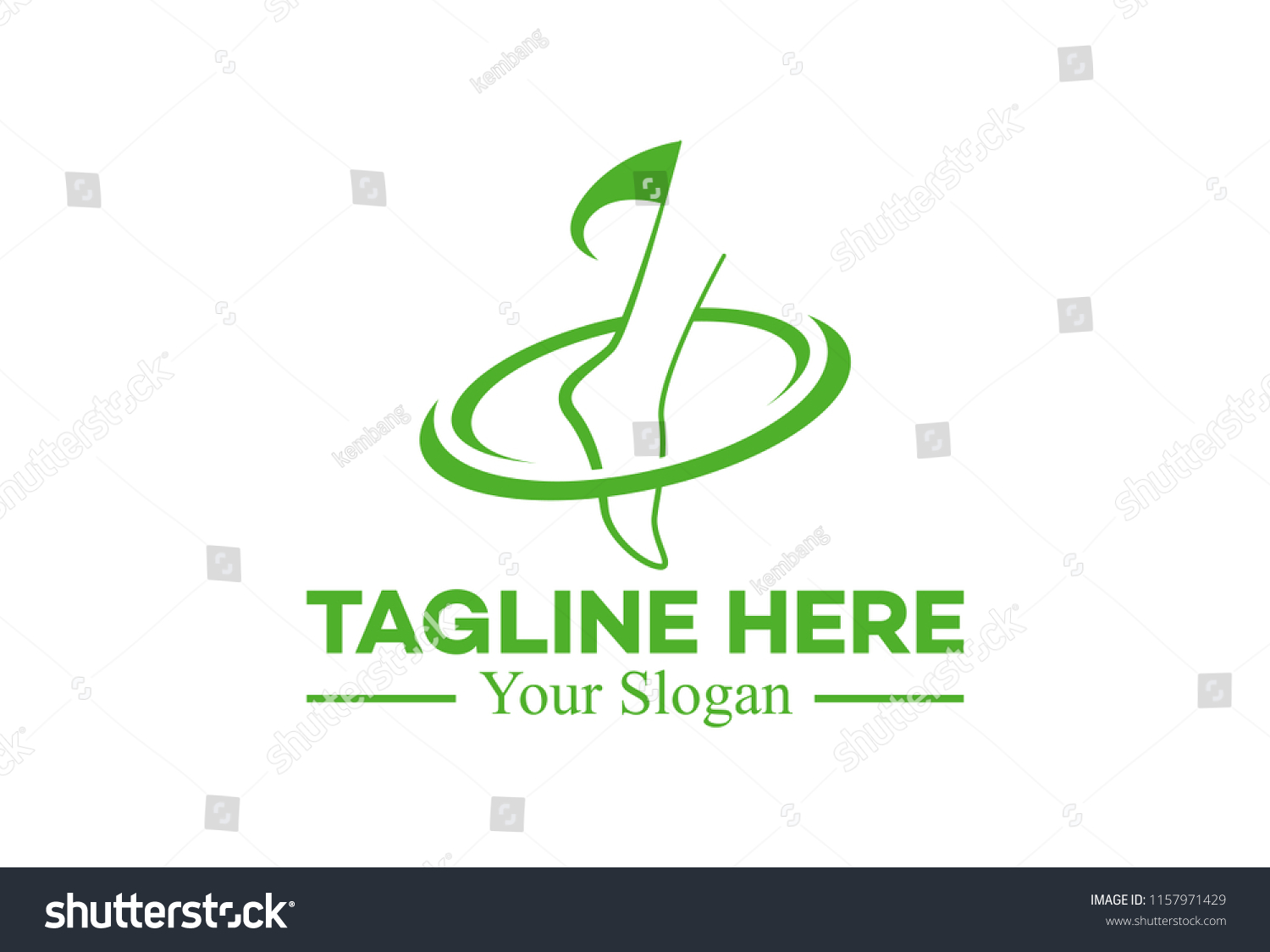 Reflexology Logo Concept Template Stock Vector (Royalty Free ...