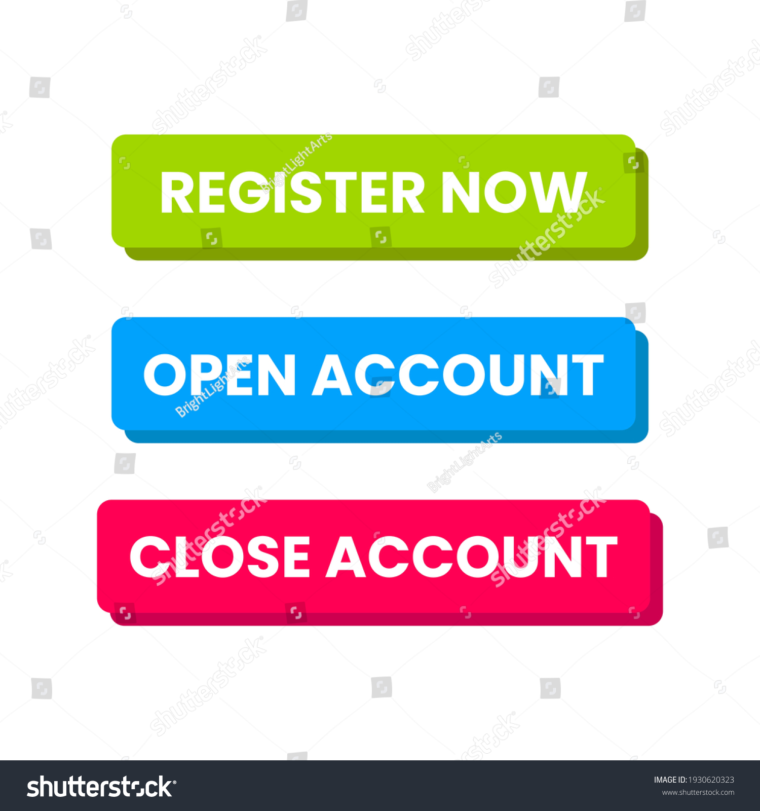 4,126 Open account button Images, Stock Photos & Vectors | Shutterstock