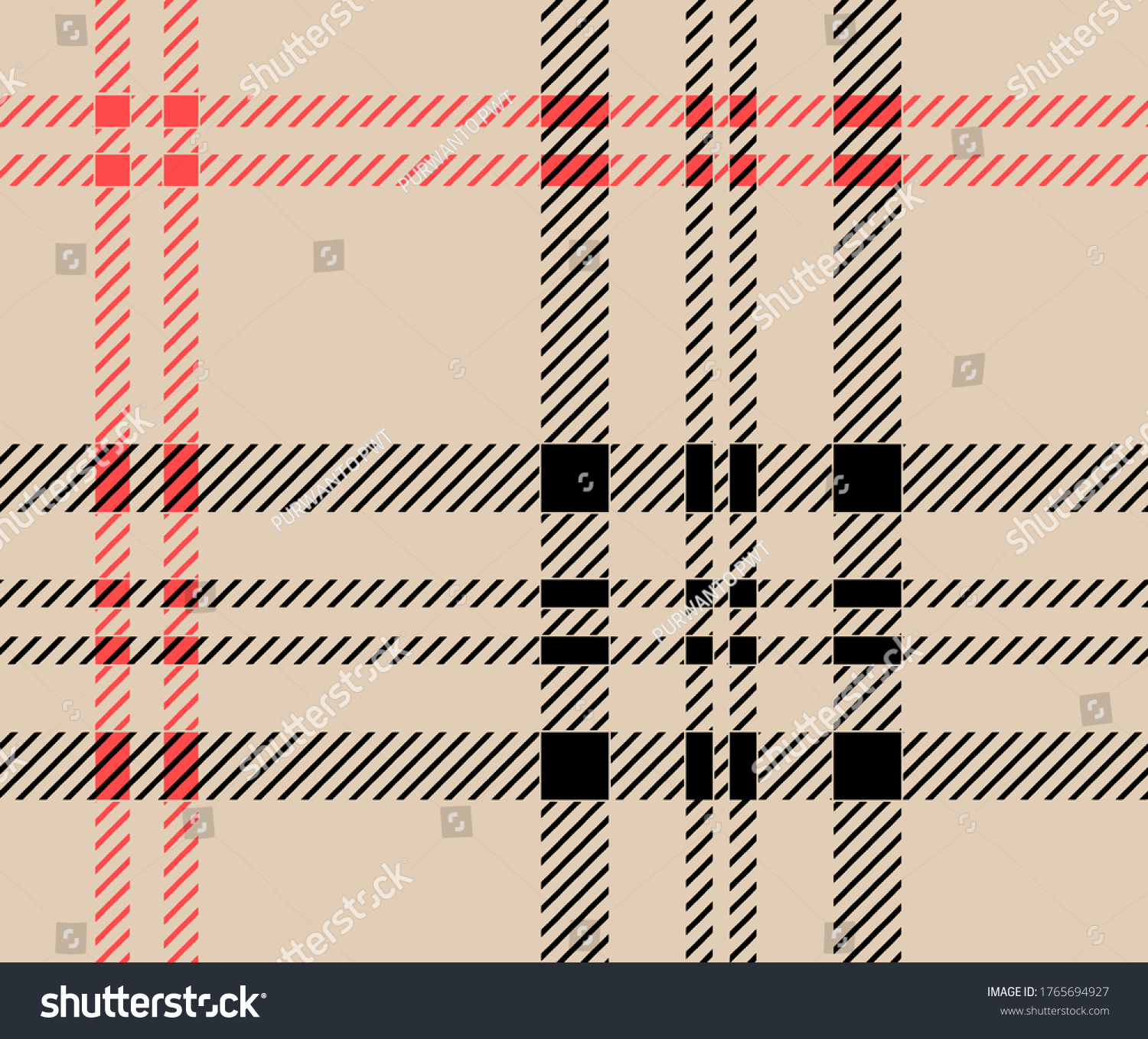 Regularly Repeated Vertical Horizontal Shading Line Stock Vector ...