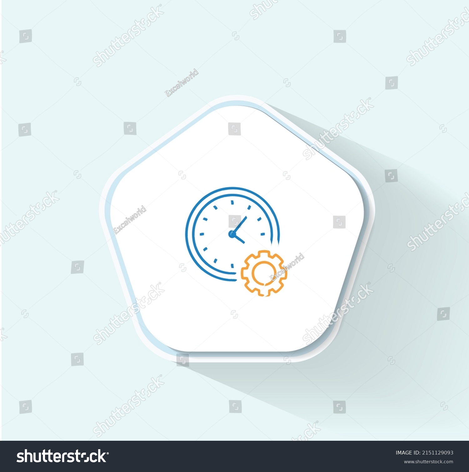 Reliability Management Supports Icon Vector Design Stock Vector ...