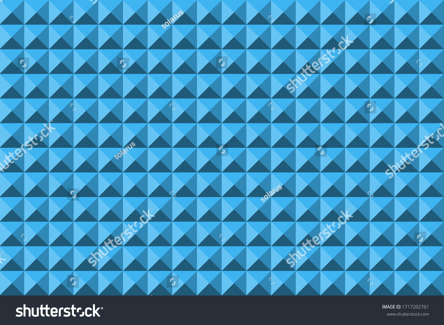 Relief Blue Pyramid Texture Seamless Abstract Stock Vector (Royalty ...