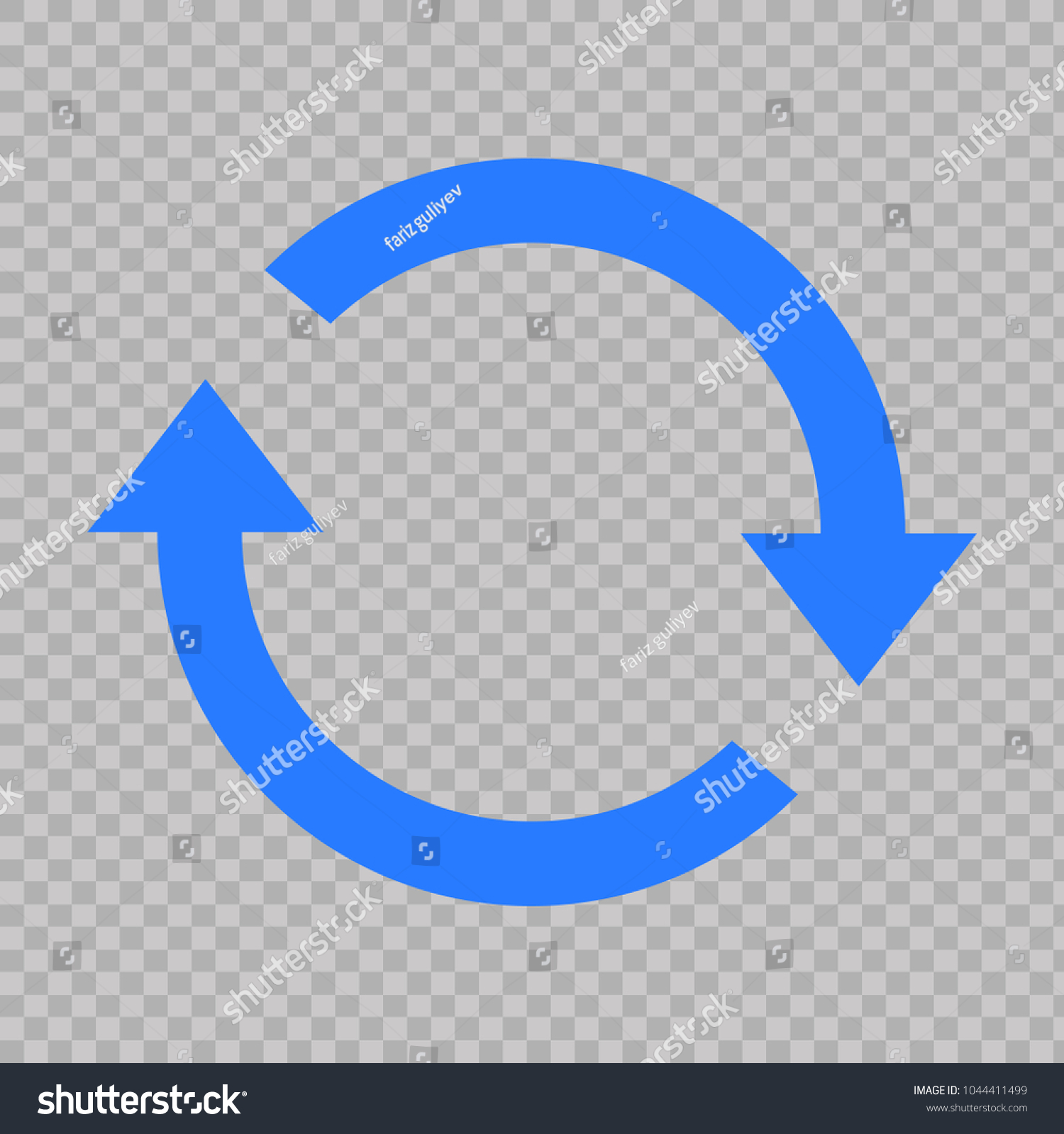 Reload Icon On Transparent Background Vector: เวกเตอร์สต็อก (ปลอดค่า ...