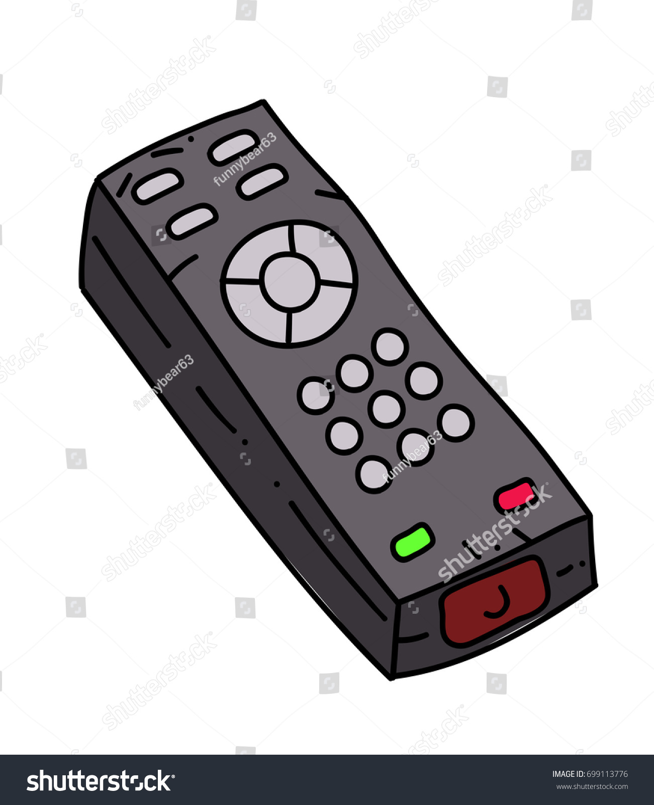 Remote Control Cartoon Hand Drawn Image Stock Vector (Royalty Free ... Remote Control Cartoon Hand Drawn Image Stock Vector (Royalty Free ...