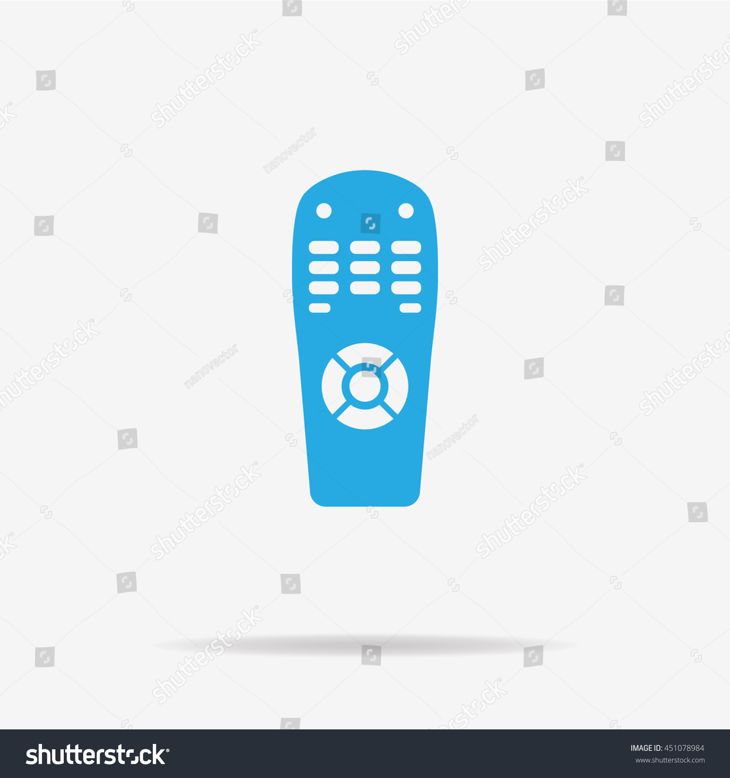 Remote Control Icon Vector Concept Illustration Stock Vector (Royalty ...