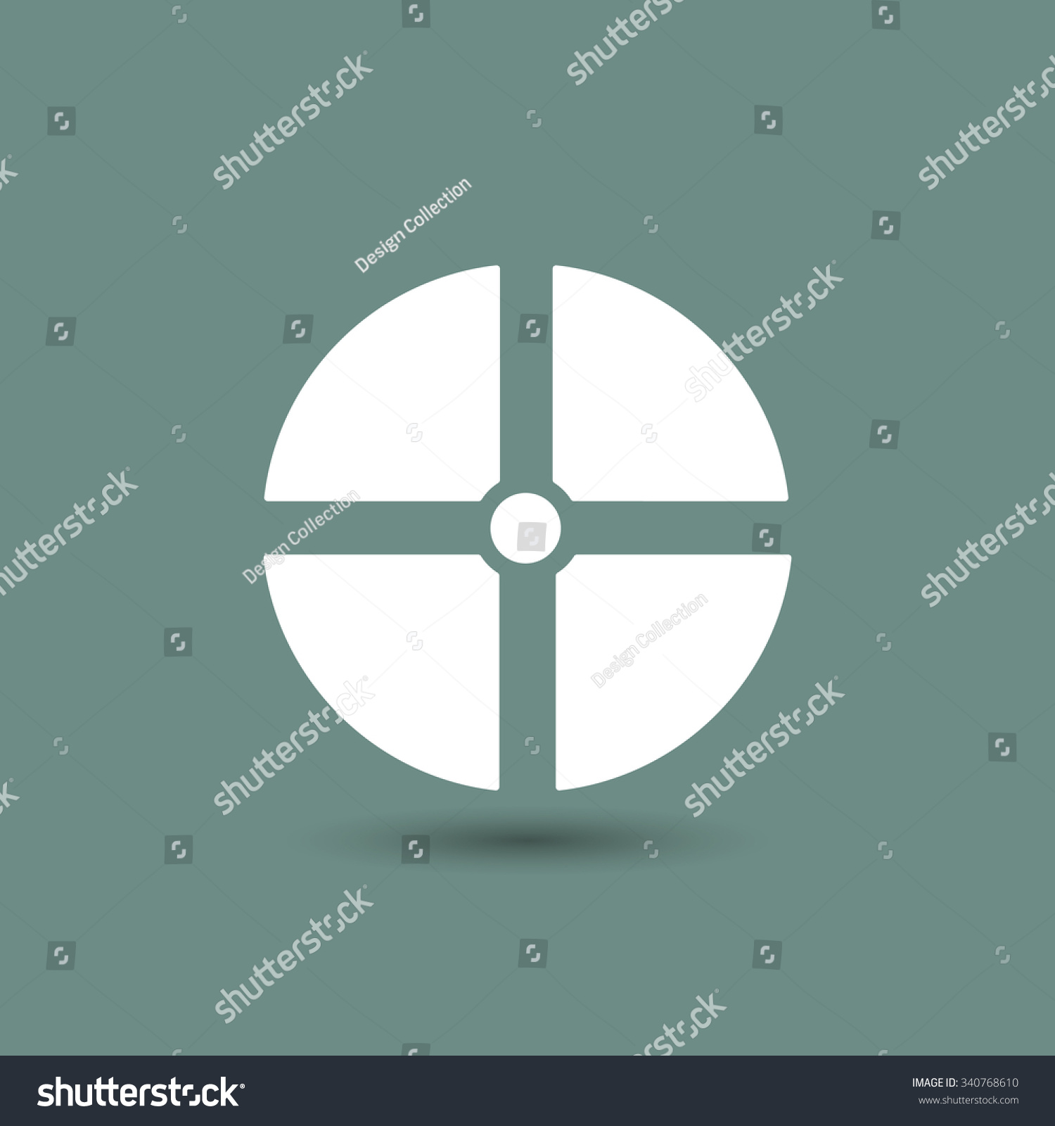 Remote Controllers Dial Knob Joystick Icon Stock Vector (Royalty Free ...