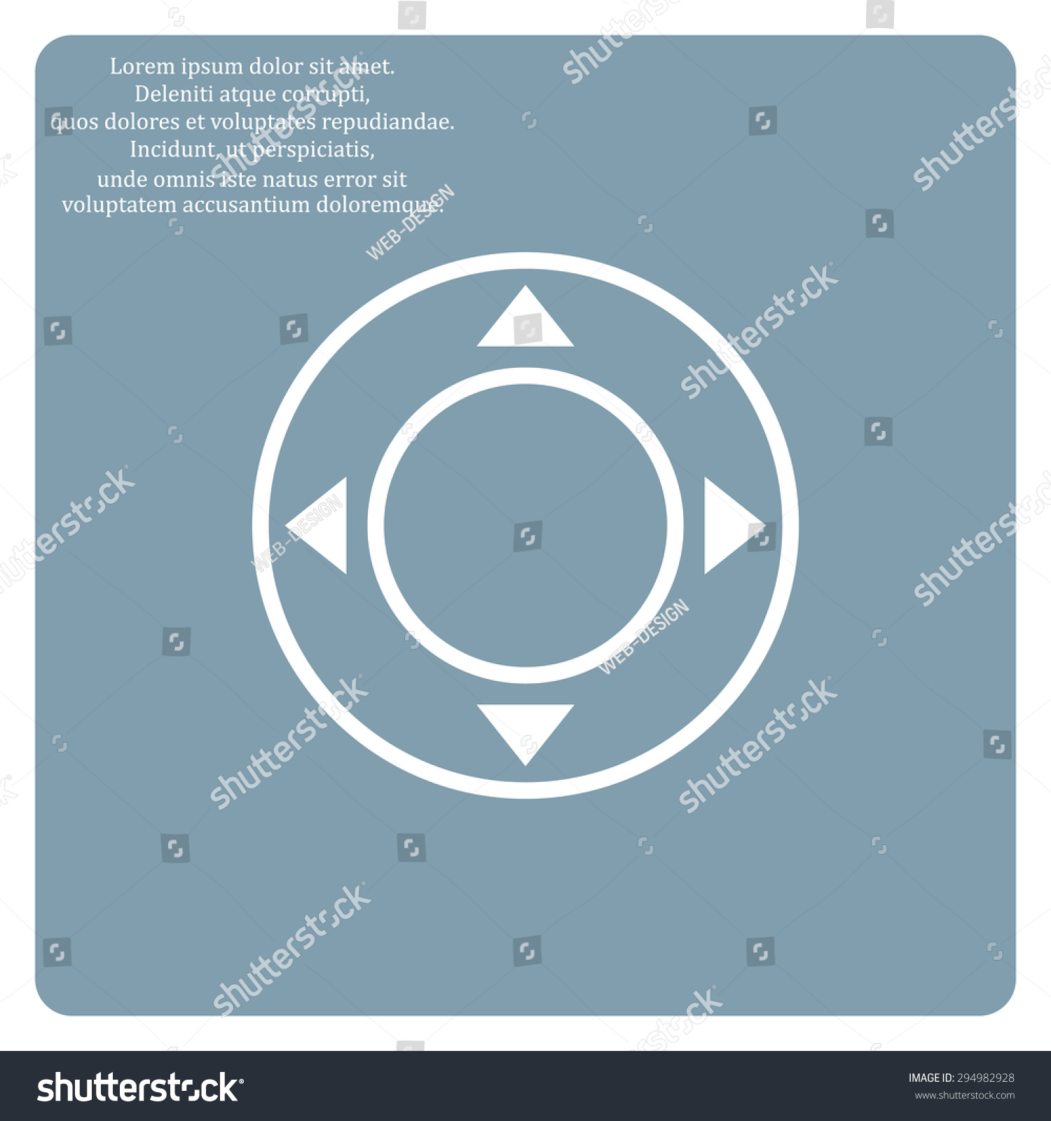 Remote Controllers Dial Knob Joystick Template Stock Vector (Royalty ...
