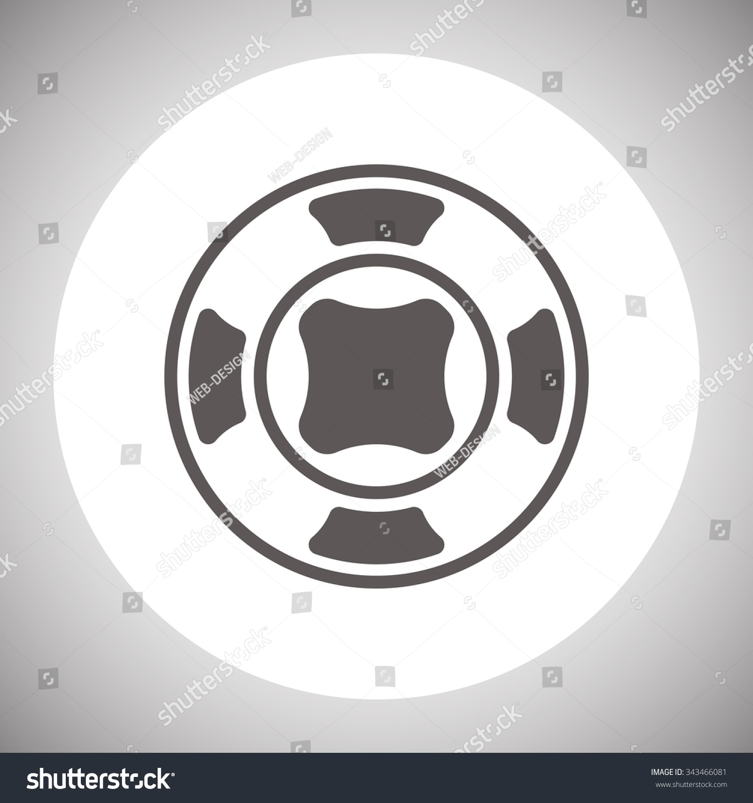 Remote Controllers Dial Knob Joystick Template Stock Vector (Royalty ...