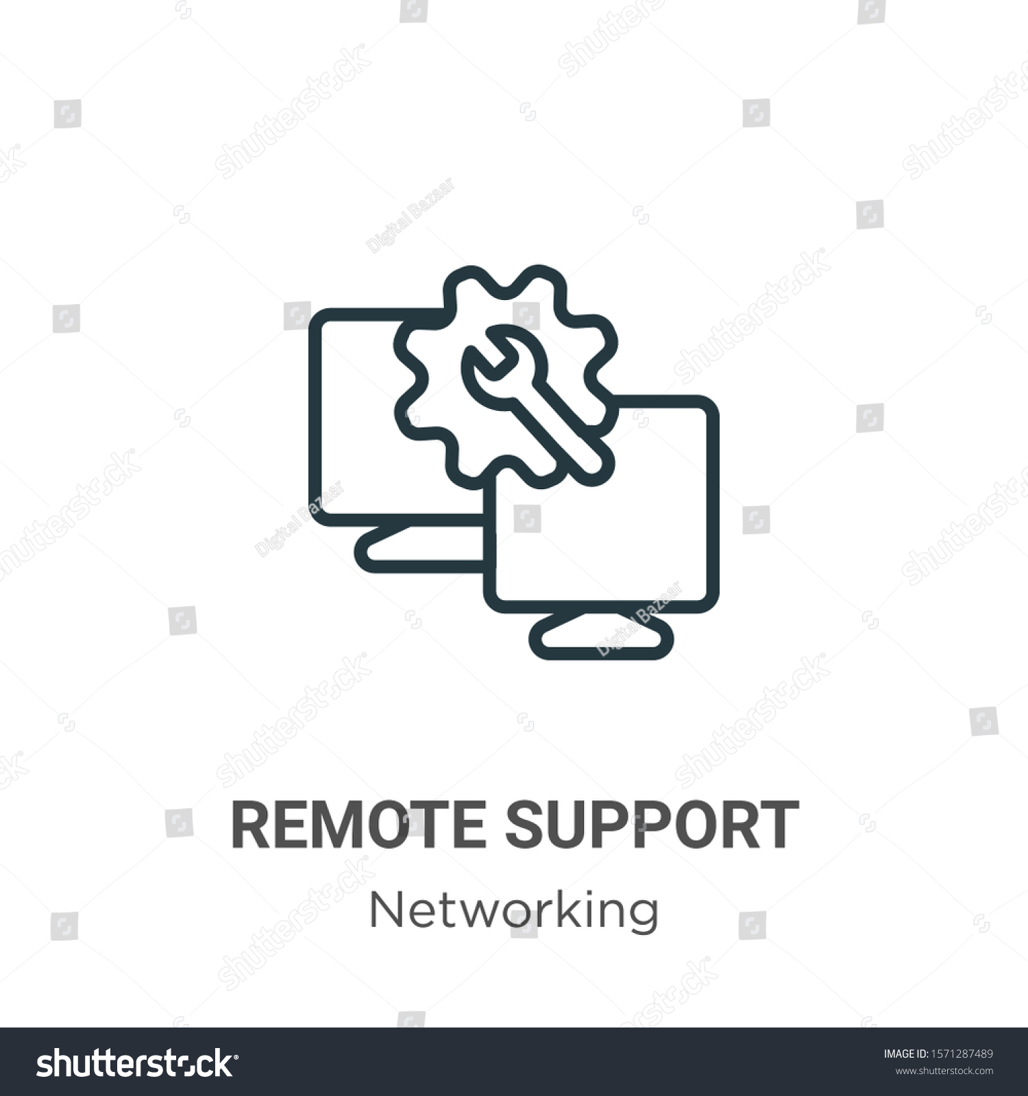 Remote support icon : 7 155 images, photos et images vectorielles de ...