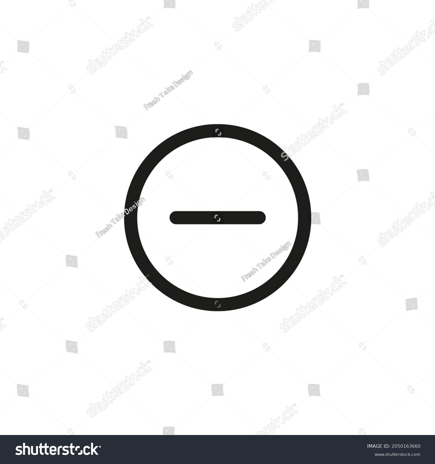 Remove Button Icon White Background Stock Vector (Royalty Free ...