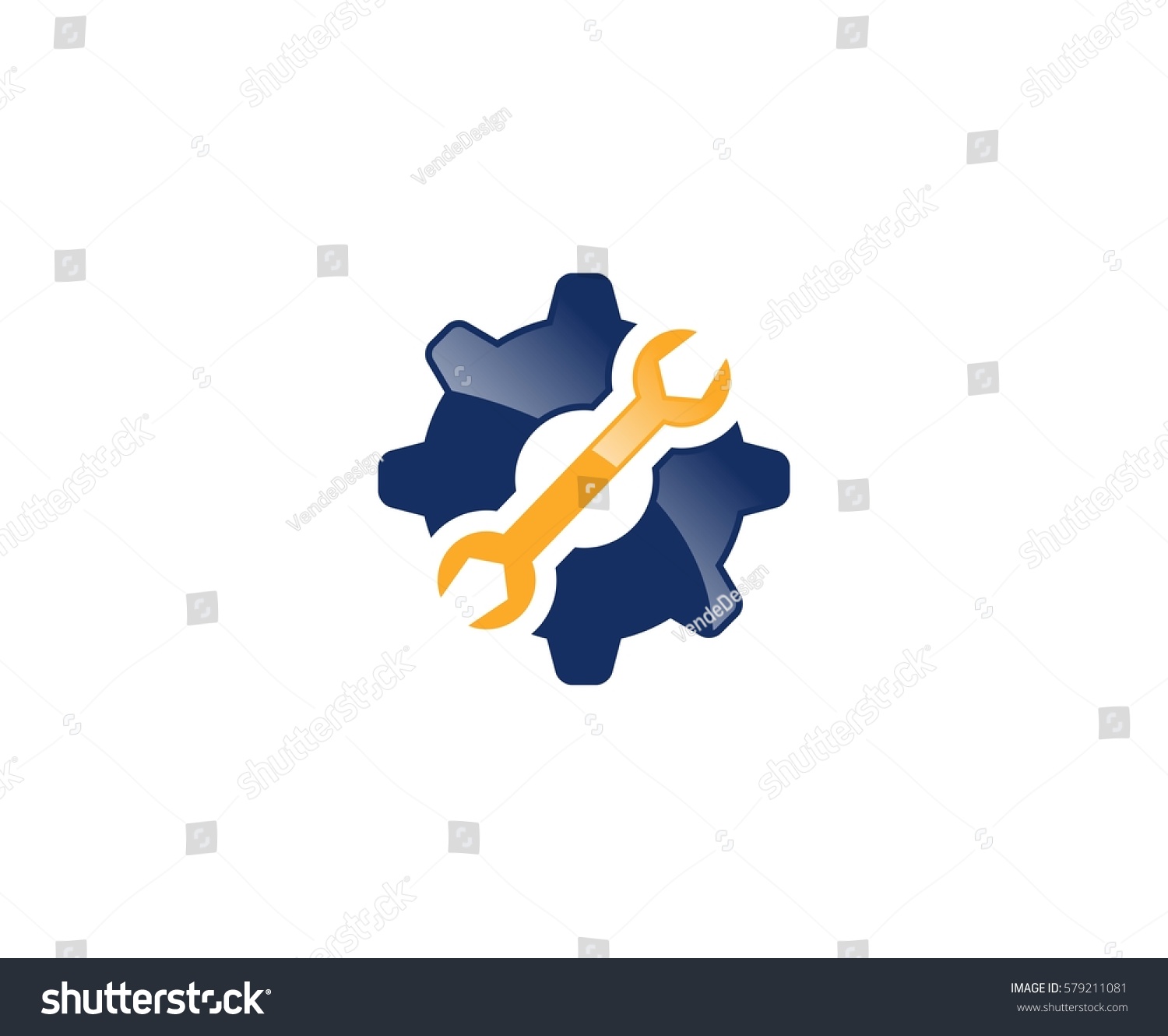 Repair Logo Stock Vector (Royalty Free) 579211081