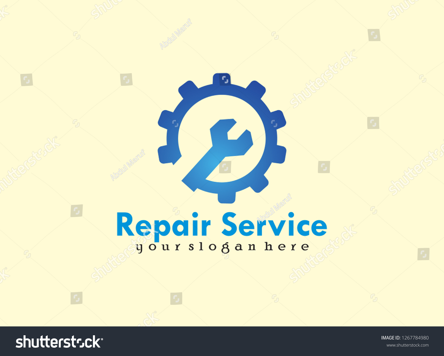 Repair Service Logo Vector: เวกเตอร์สต็อก (ปลอดค่าลิขสิทธิ์) 1267784980 ...