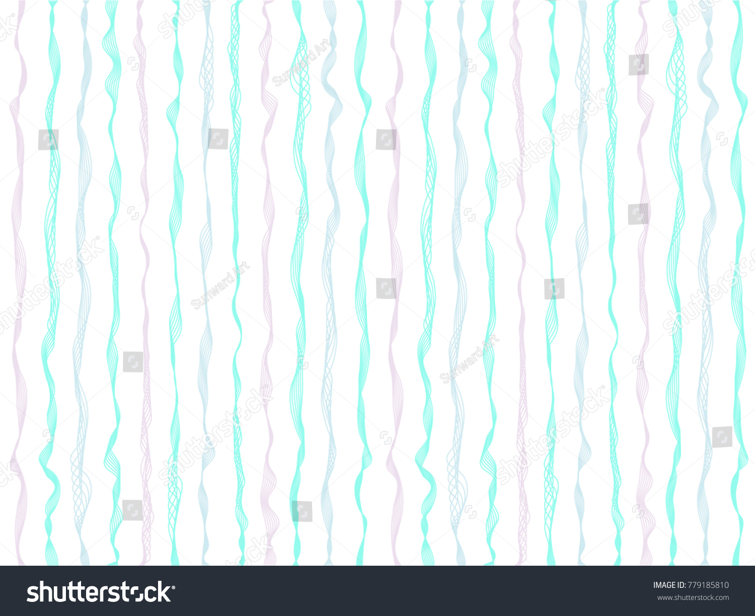 Repeating Curved Stripes Vertical Lines Vector : image vectorielle de ...