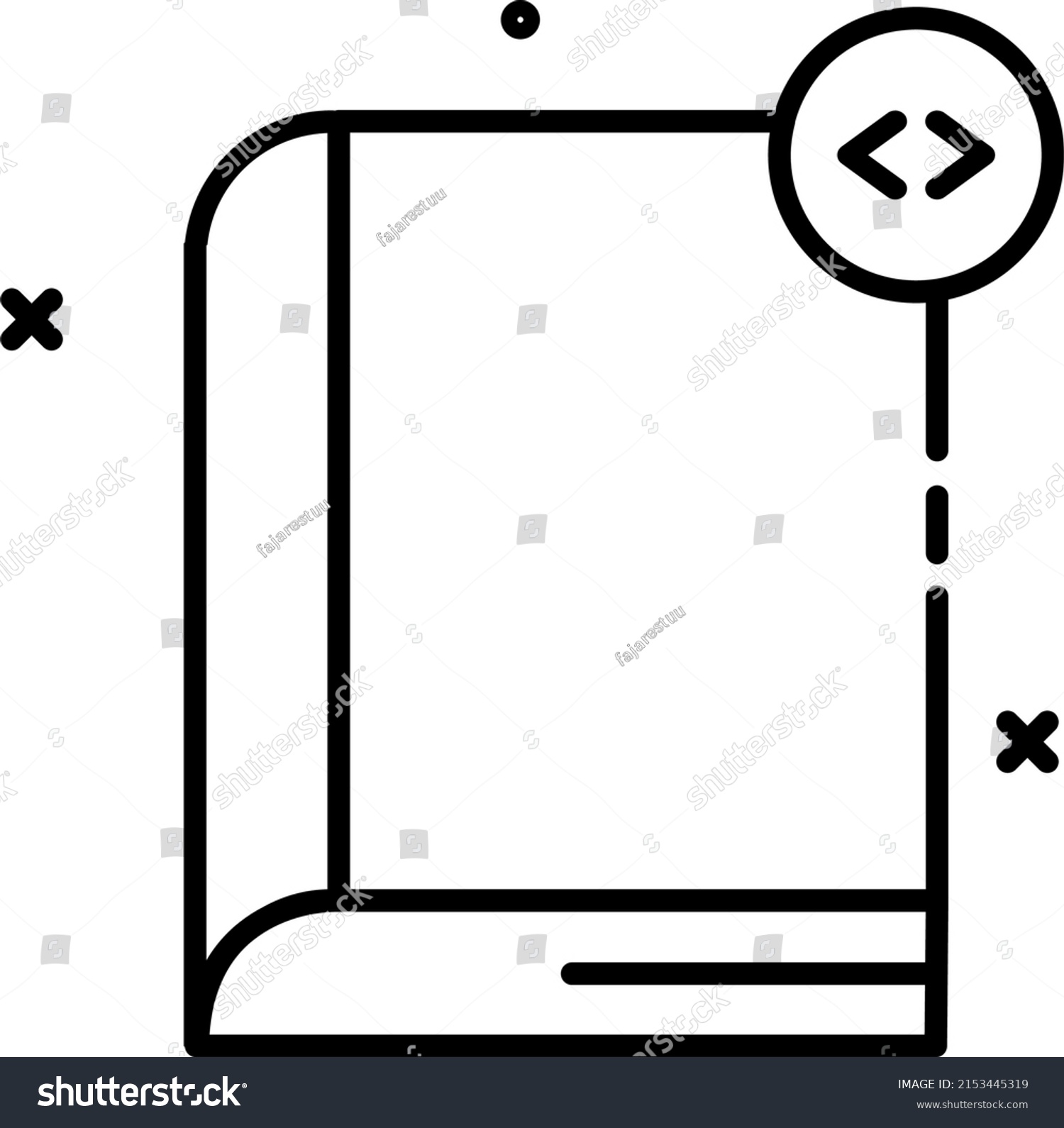 Repository Icon Code Collaboration Git Simple Stock Vector (royalty