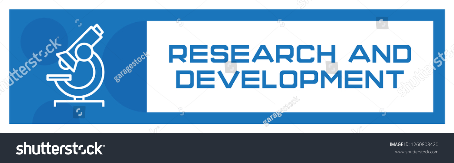 Research Development Icon Concept Stock Vector (Royalty Free ...