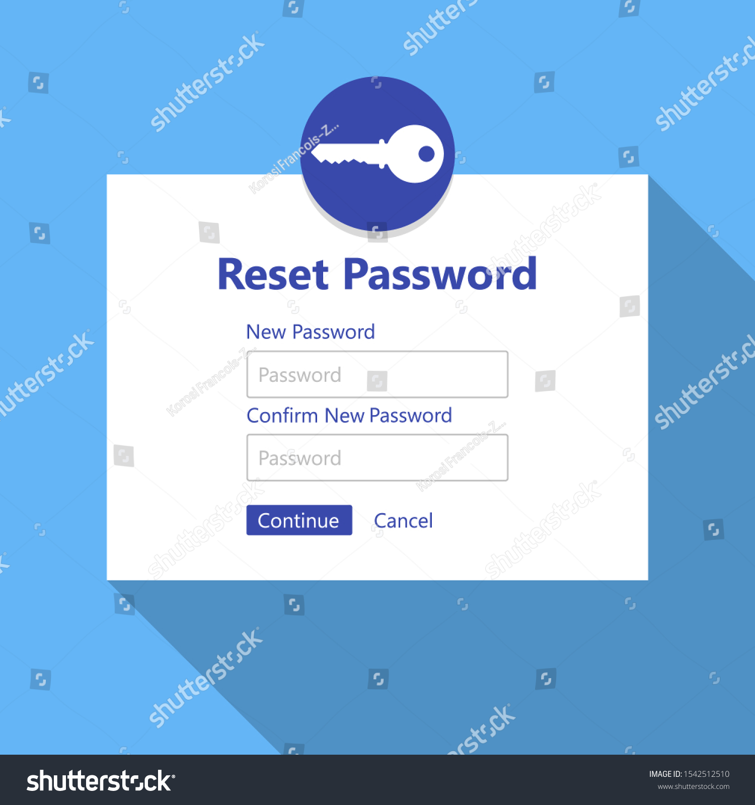 Reset Password Illustration Reset Forgotten Password: vetor stock ... Reset Password Illustration Reset Forgotten Password: vetor stock ...