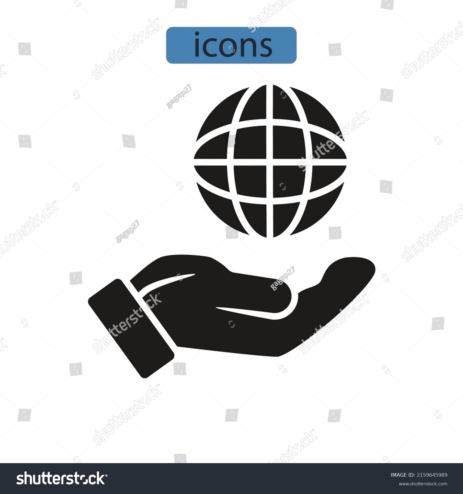 Responsibility Icons Symbol Vector Elements Infographic Stock Vector ...