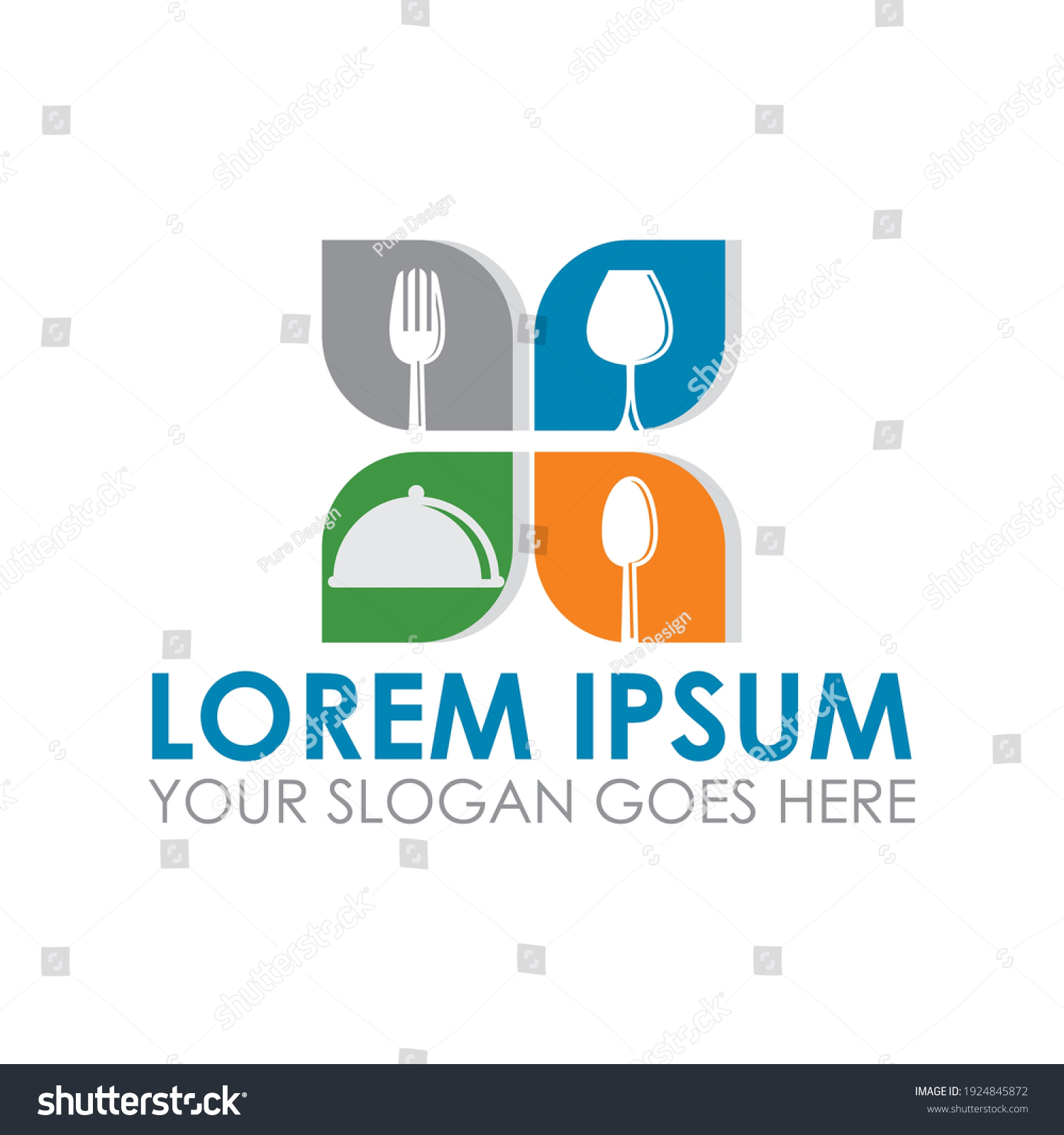 Restaurant Vector Food Logo Vector Stock Vector (Royalty Free ...