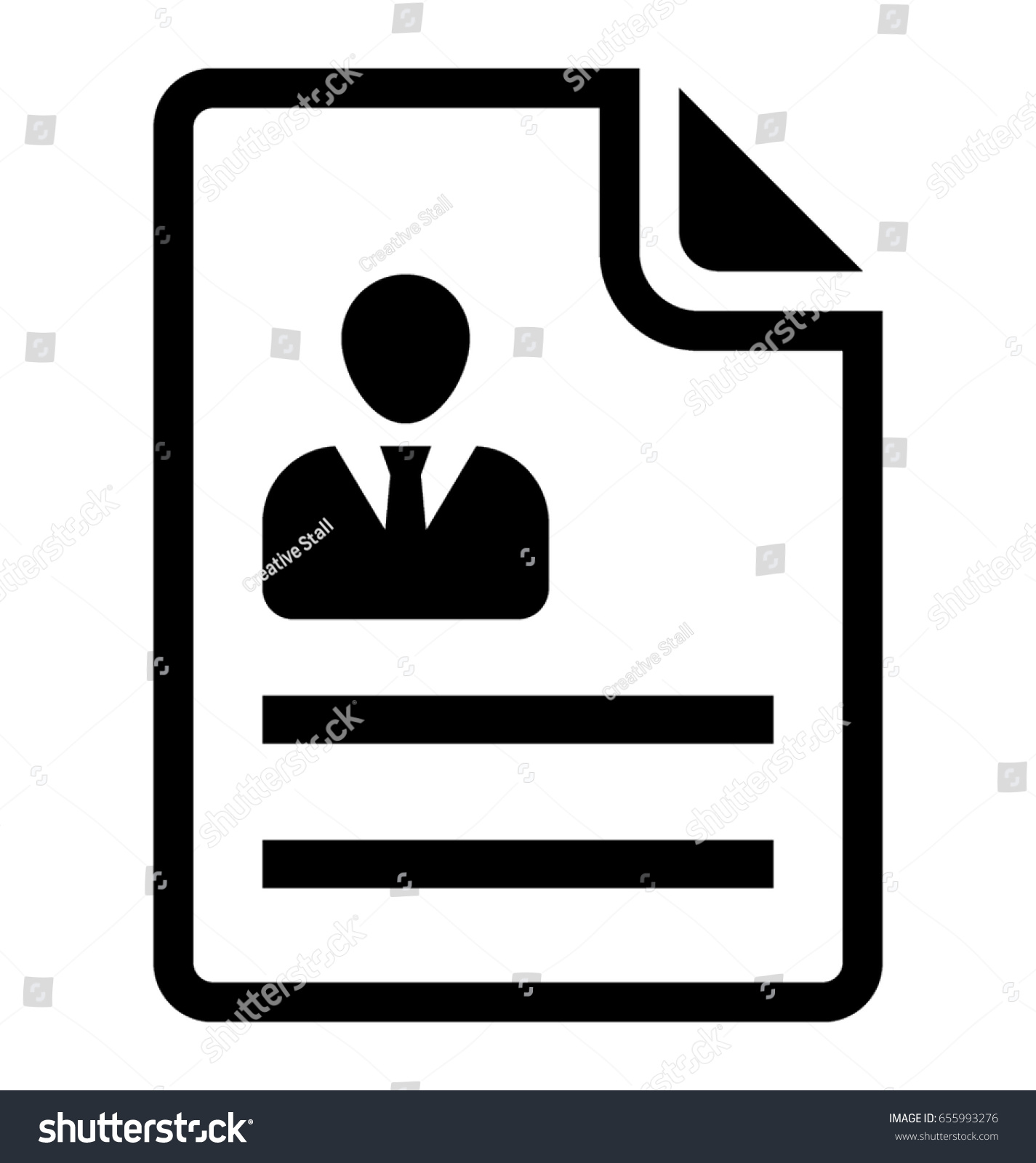 33,584 Icon for cv Images, Stock Photos & Vectors | Shutterstock