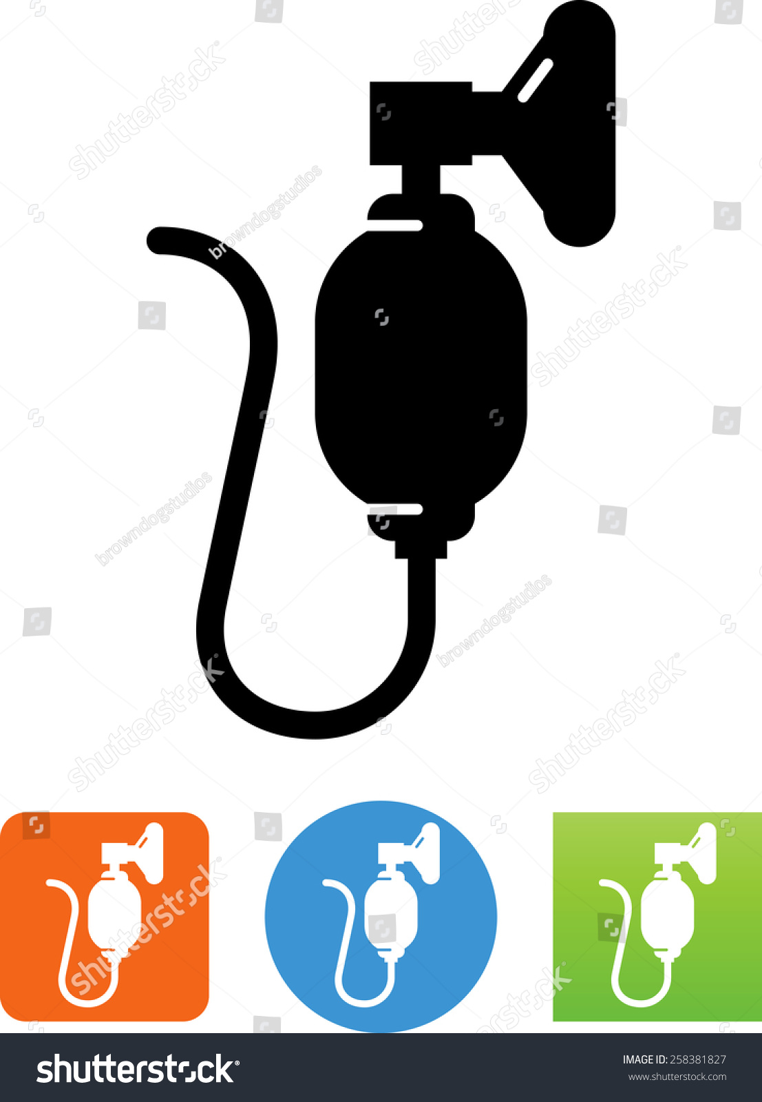 Resuscitator Oxygen Symbol Stock Vector (Royalty Free) 258381827 ...