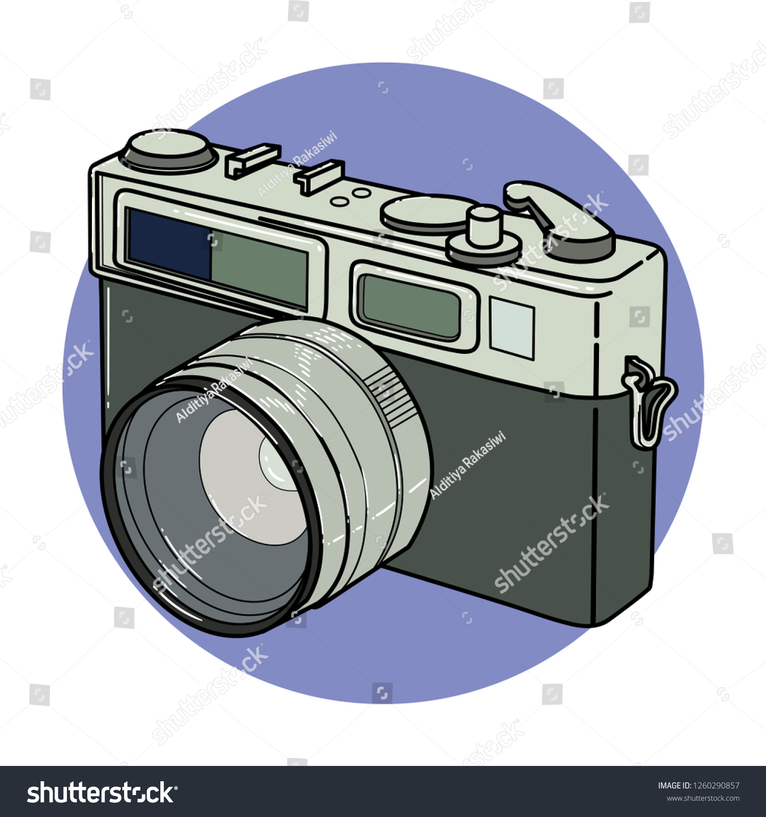 Retro Camera Clip Art Vector: vector de stock (libre de regalías ...