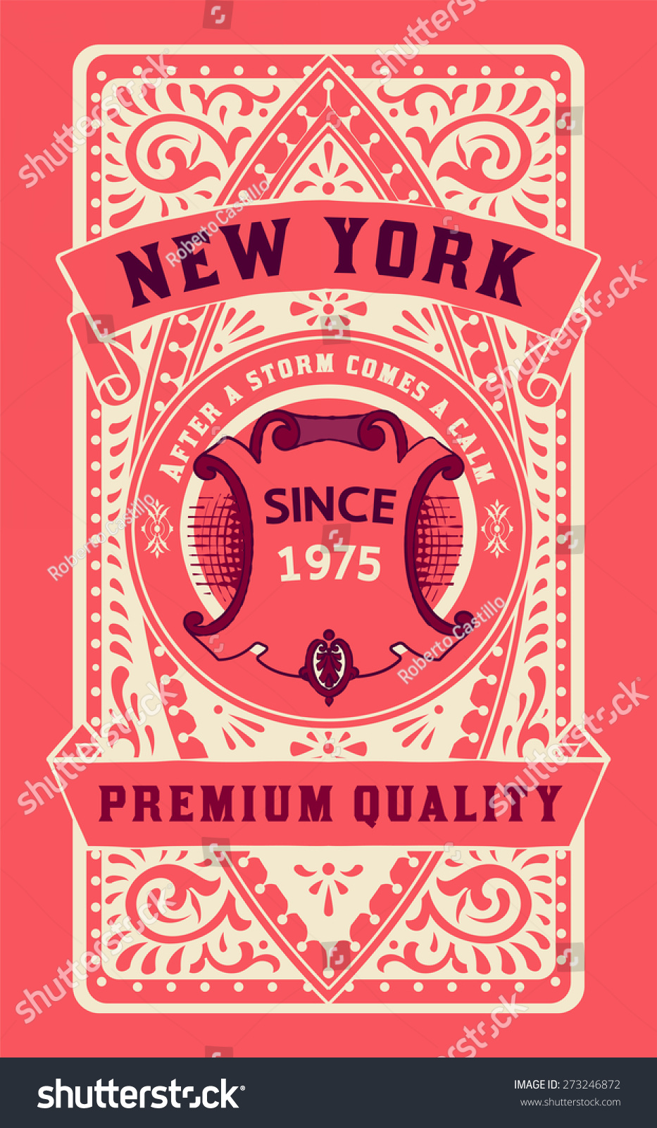 Retro Card Design Stock Vector (Royalty Free) 273246872 | Shutterstock