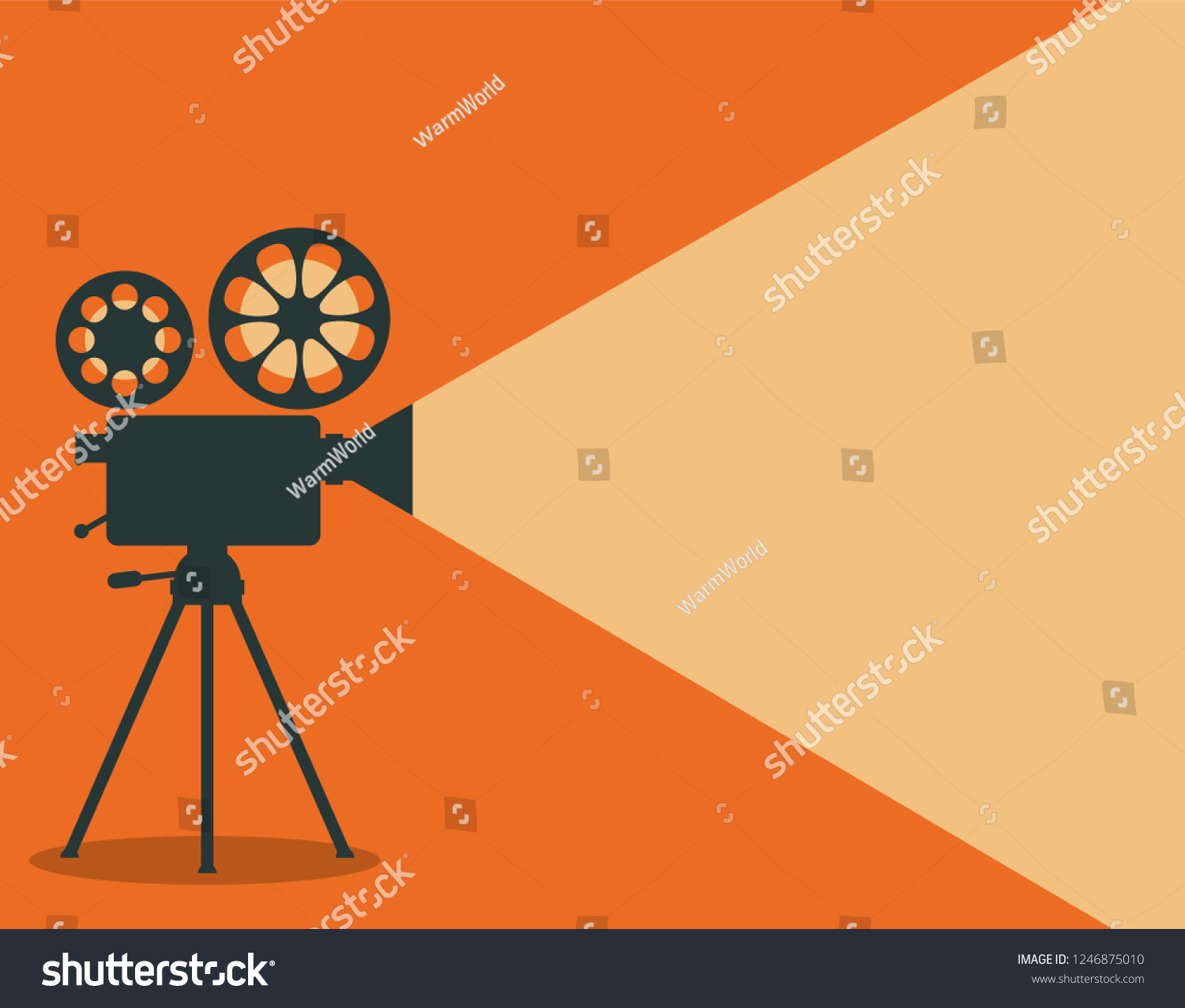 Film-projector Stock Vectors, Images & Vector Art | Shutterstock