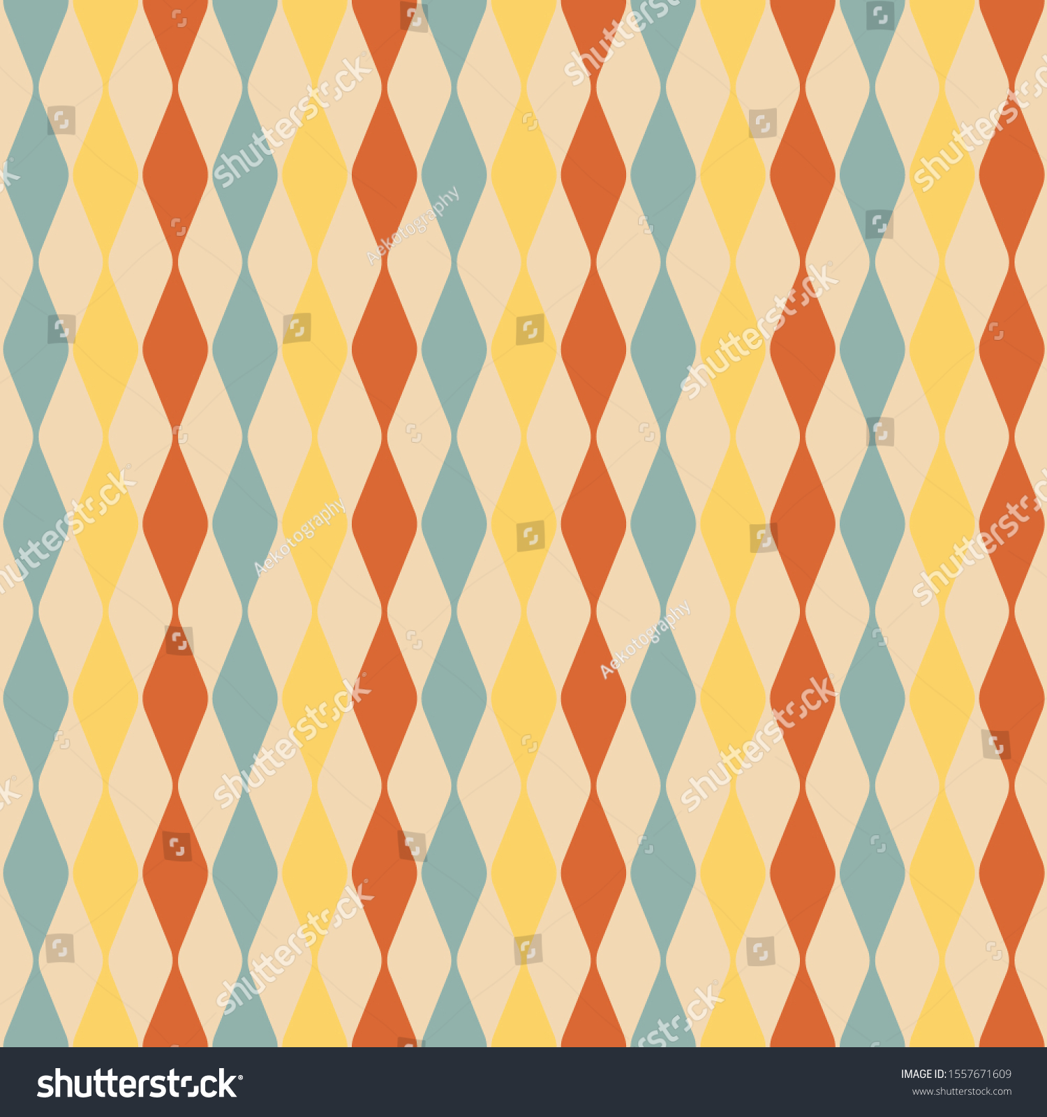 Retro Color Diamond Shape Background Stock Vector (Royalty Free) 1557671609