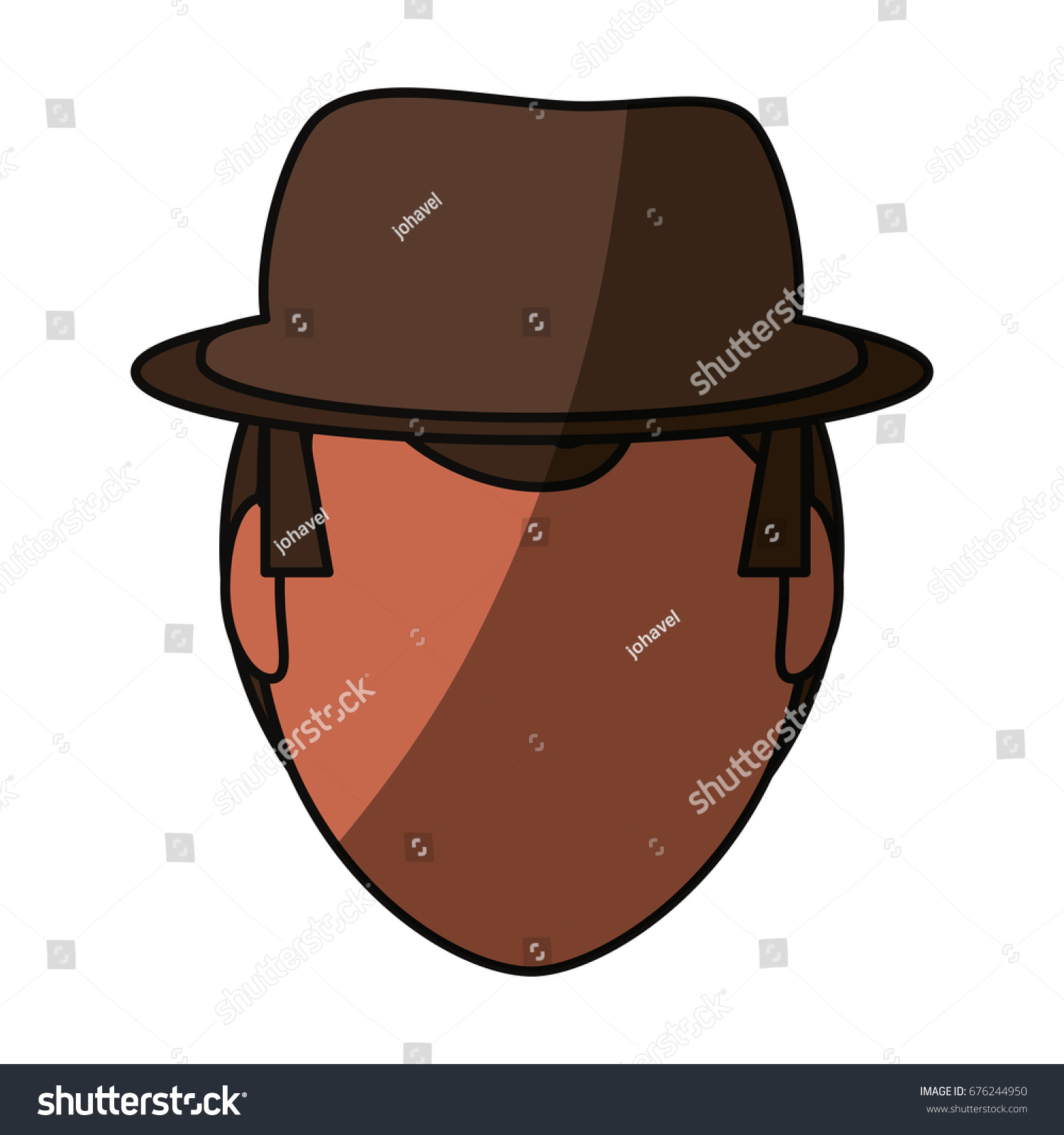 Retro Man Cartoon Stock Vector (Royalty Free) 676244950 | Shutterstock