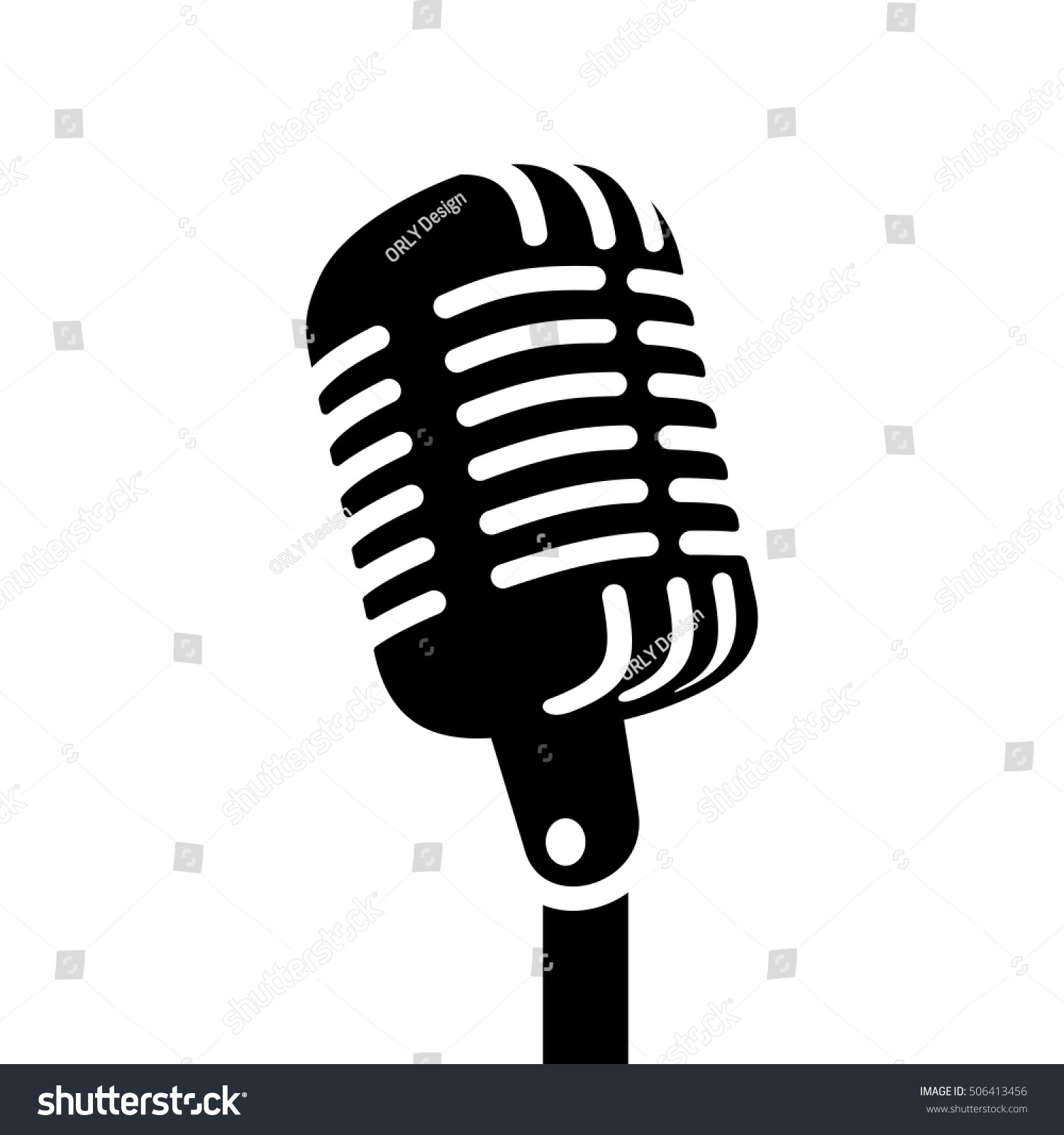 50,563 Old microphone icon Images, Stock Photos & Vectors | Shutterstock