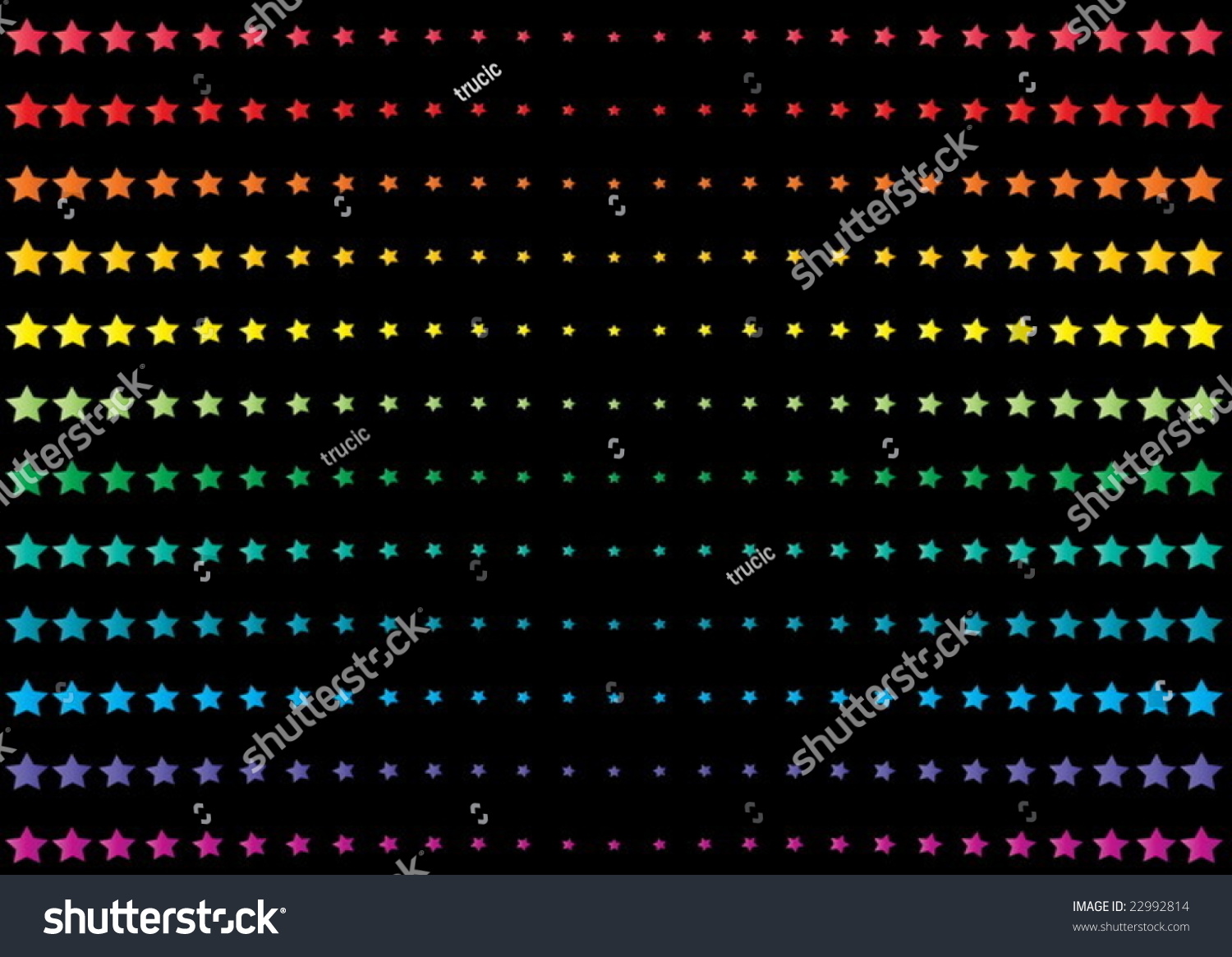 Retro Stars Background Vector Illustration Stock Vector (Royalty Free ...