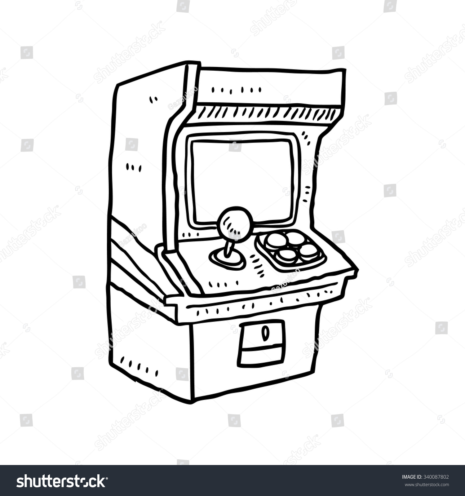 1,099 Arcade sketch Stock Illustrations, Images & Vectors | Shutterstock