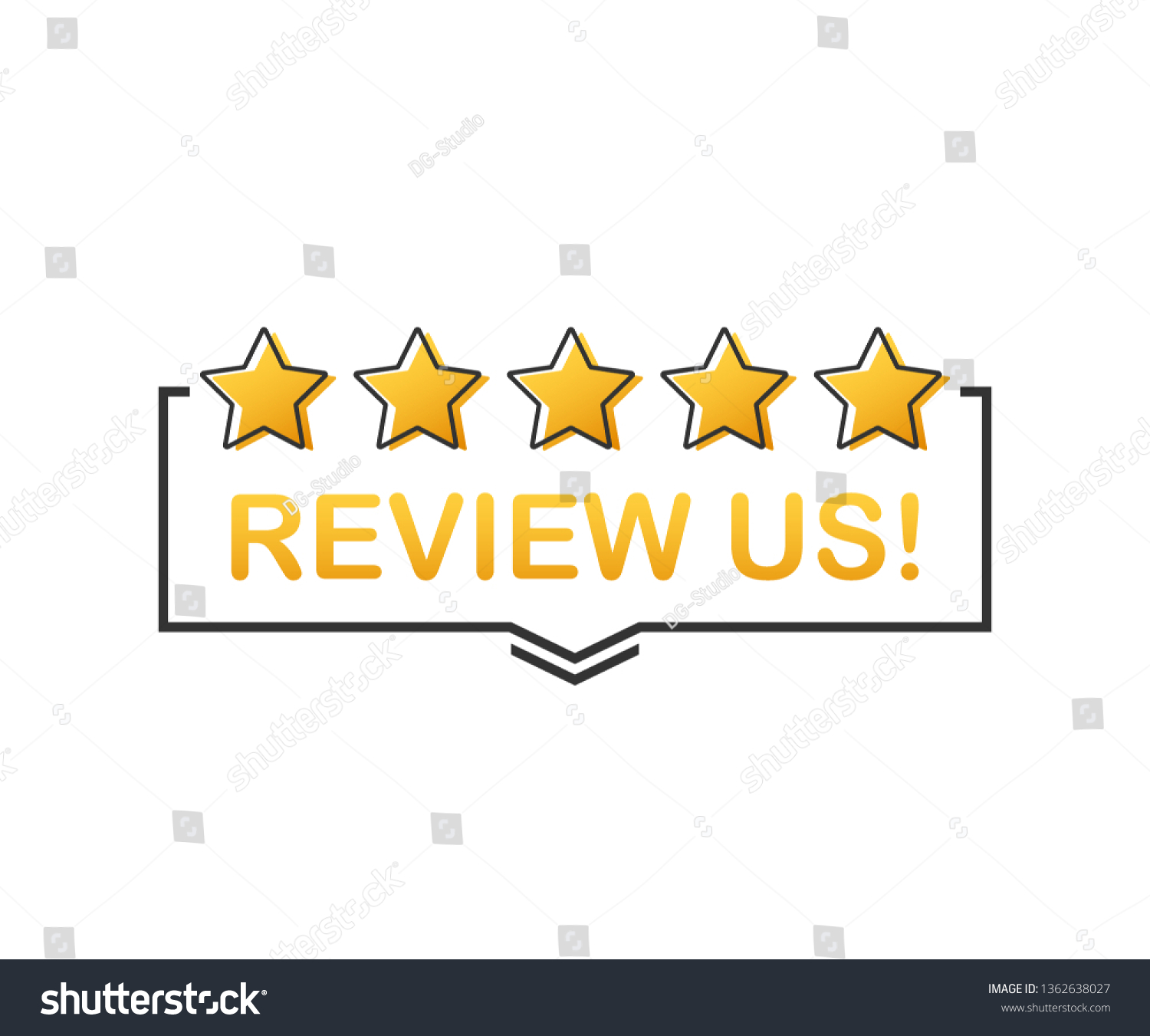 Review Us User Rating Concept Review Stock Vector (Royalty Free ... Review Us User Rating Concept Review Stock Vector (Royalty Free ...