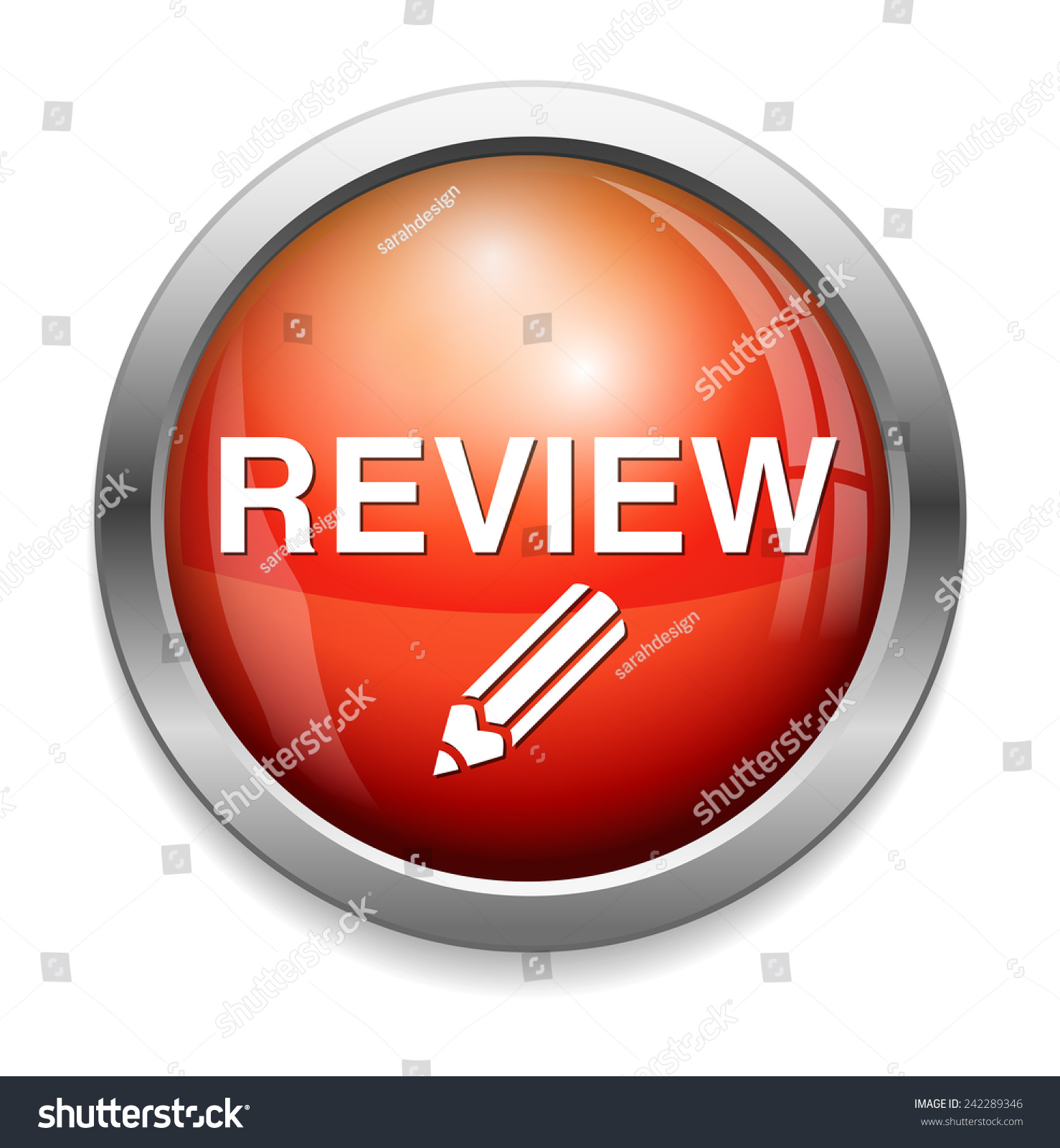 Review Word Icon Stock Vector (Royalty Free) 242289346 | Shutterstock