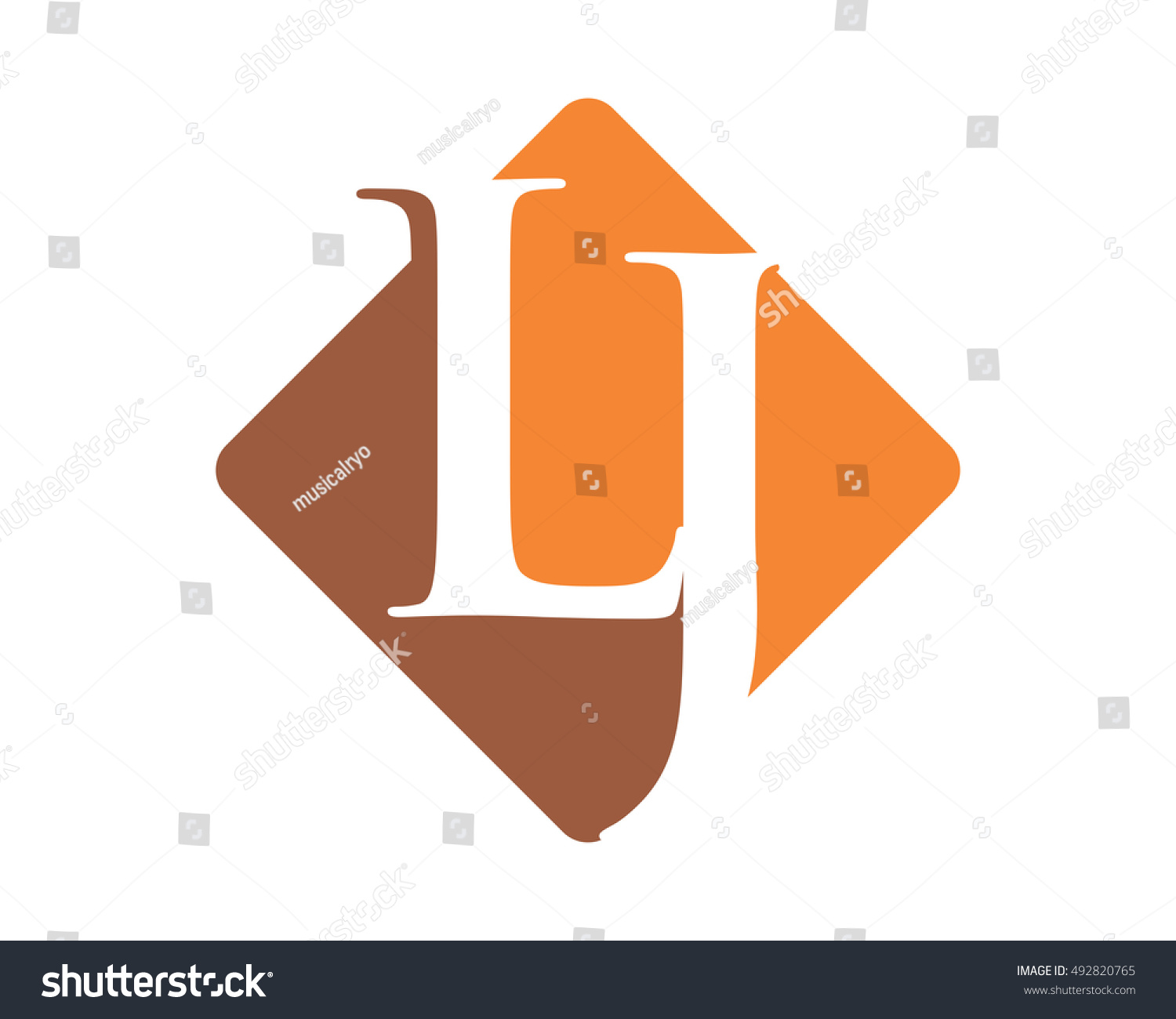 Rhombus Typography Typeset Typeface Alphabet Font Stock Vector (Royalty ...