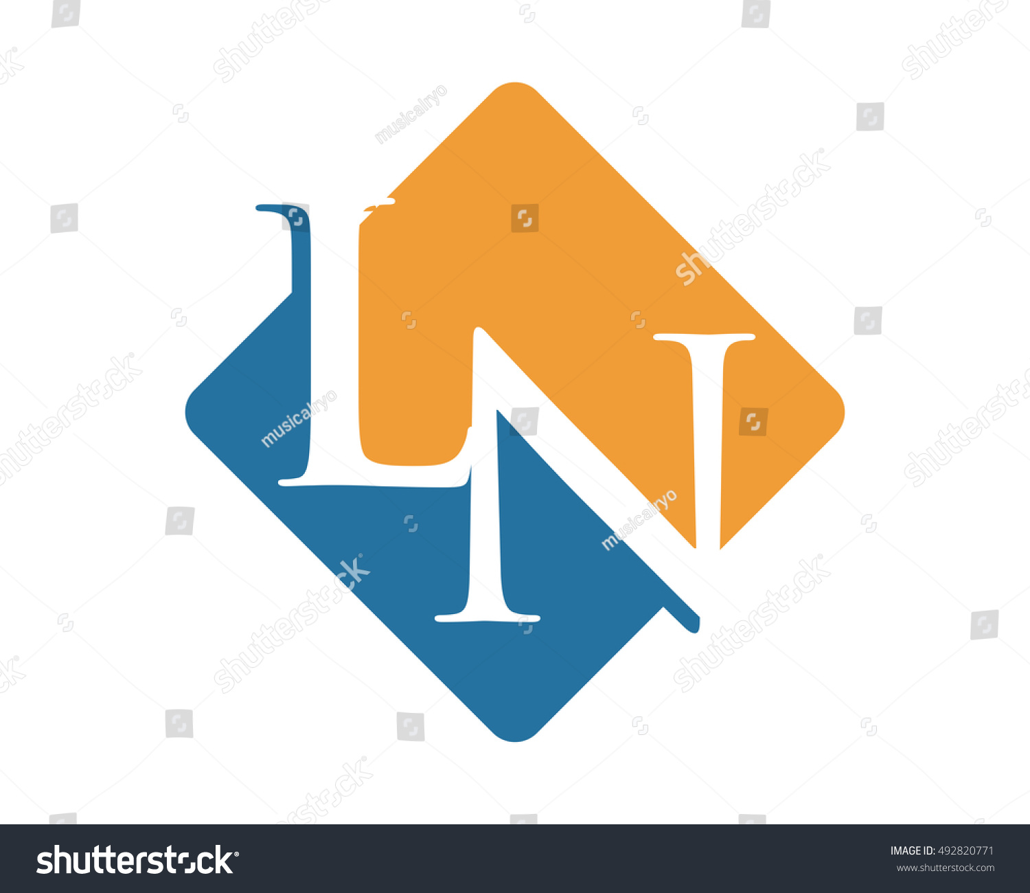 Rhombus Typography Typeset Typeface Alphabet Font Stock Vector (Royalty ...