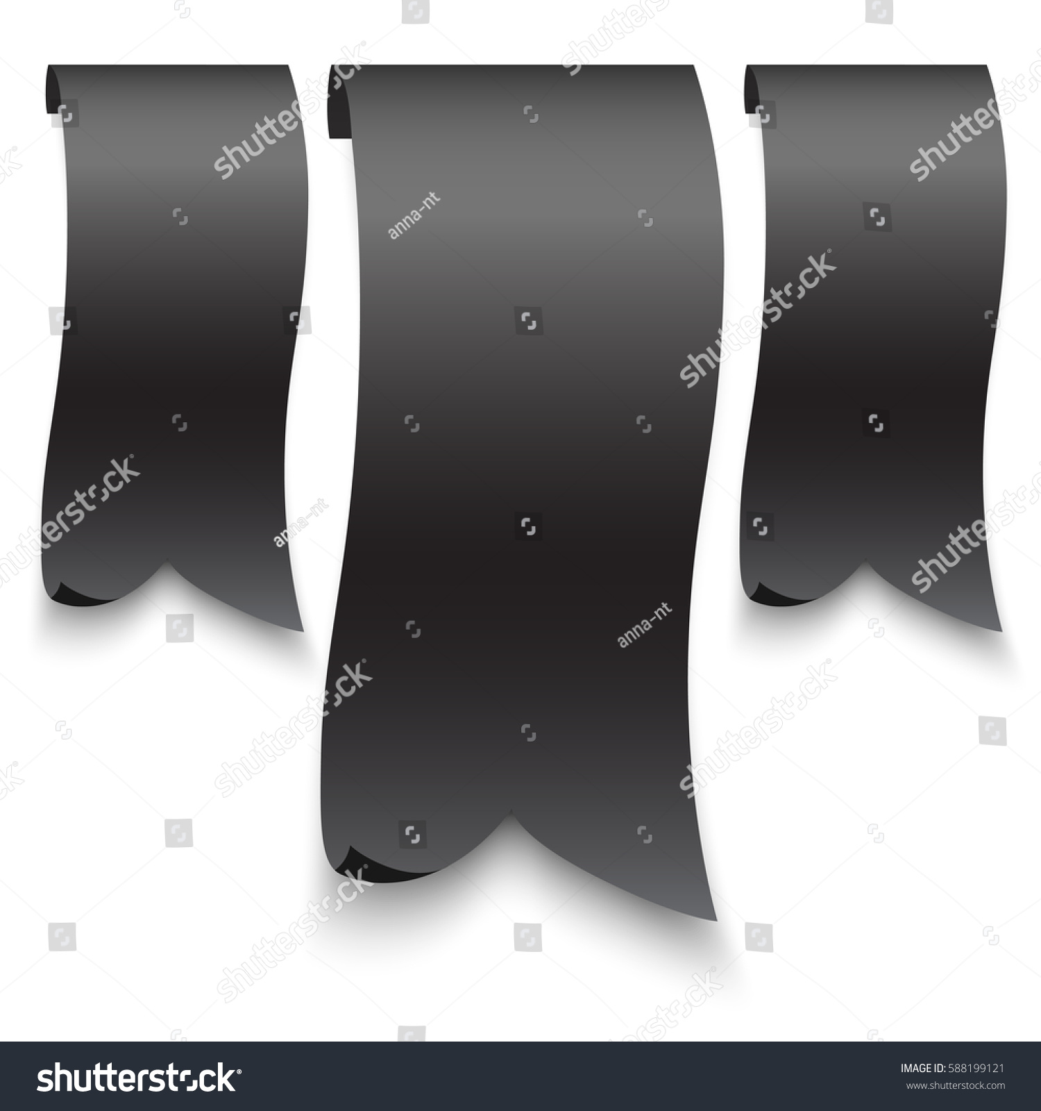 Ribbon Sticker Vector Illustration Stock Vector (Royalty Free ...