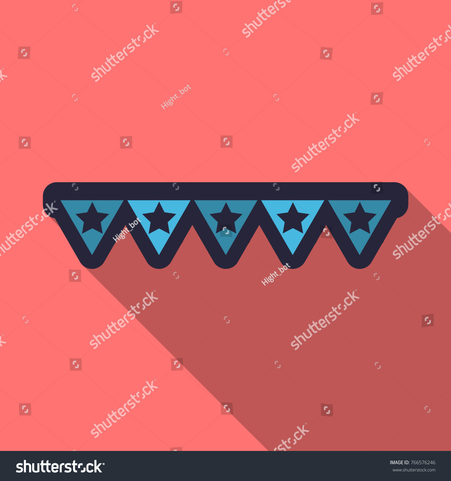 Ribbon Triangles Stock Vector (Royalty Free) 766576246 | Shutterstock