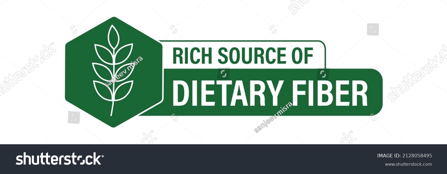 Rich Source Dietary Fiber Vector Icon Stock Vector (Royalty Free ... Rich Source Dietary Fiber Vector Icon Stock Vector (Royalty Free ...