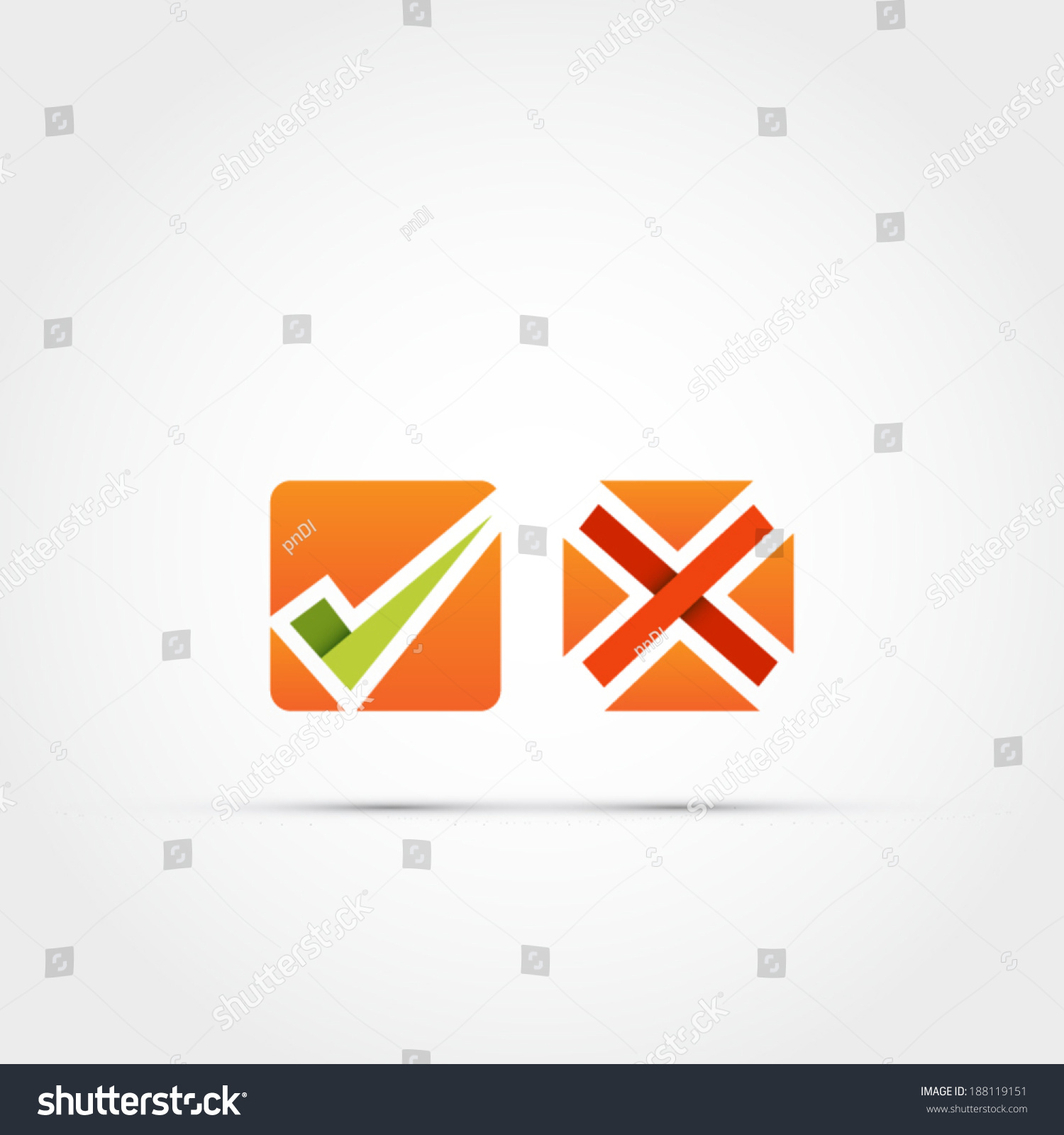 Right Wrong Signs Stock Vector (Royalty Free) 188119151 | Shutterstock