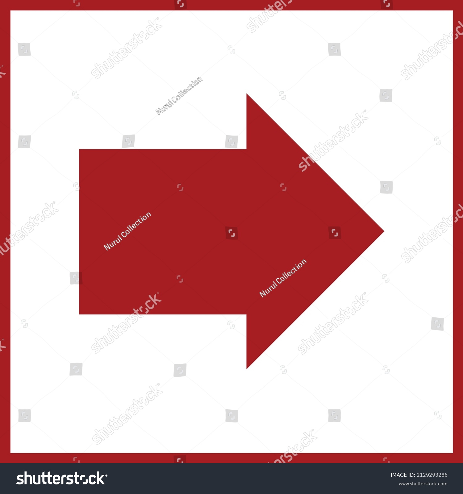 Right Arrow Symbol Direction Sign Stock Vector (Royalty Free ...