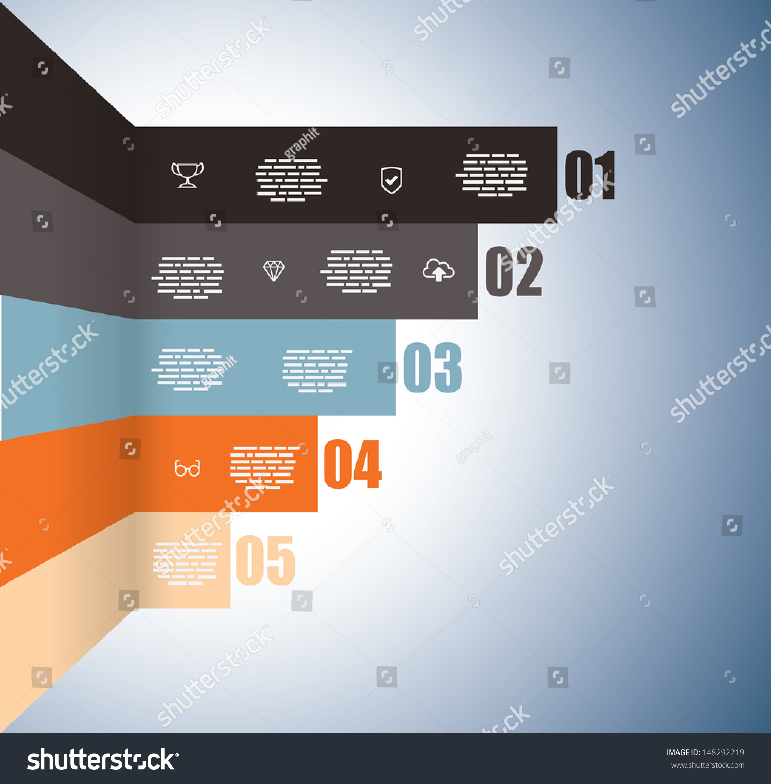 Rising Graph Numbers Stock Vector 148292219 - Shutterstock