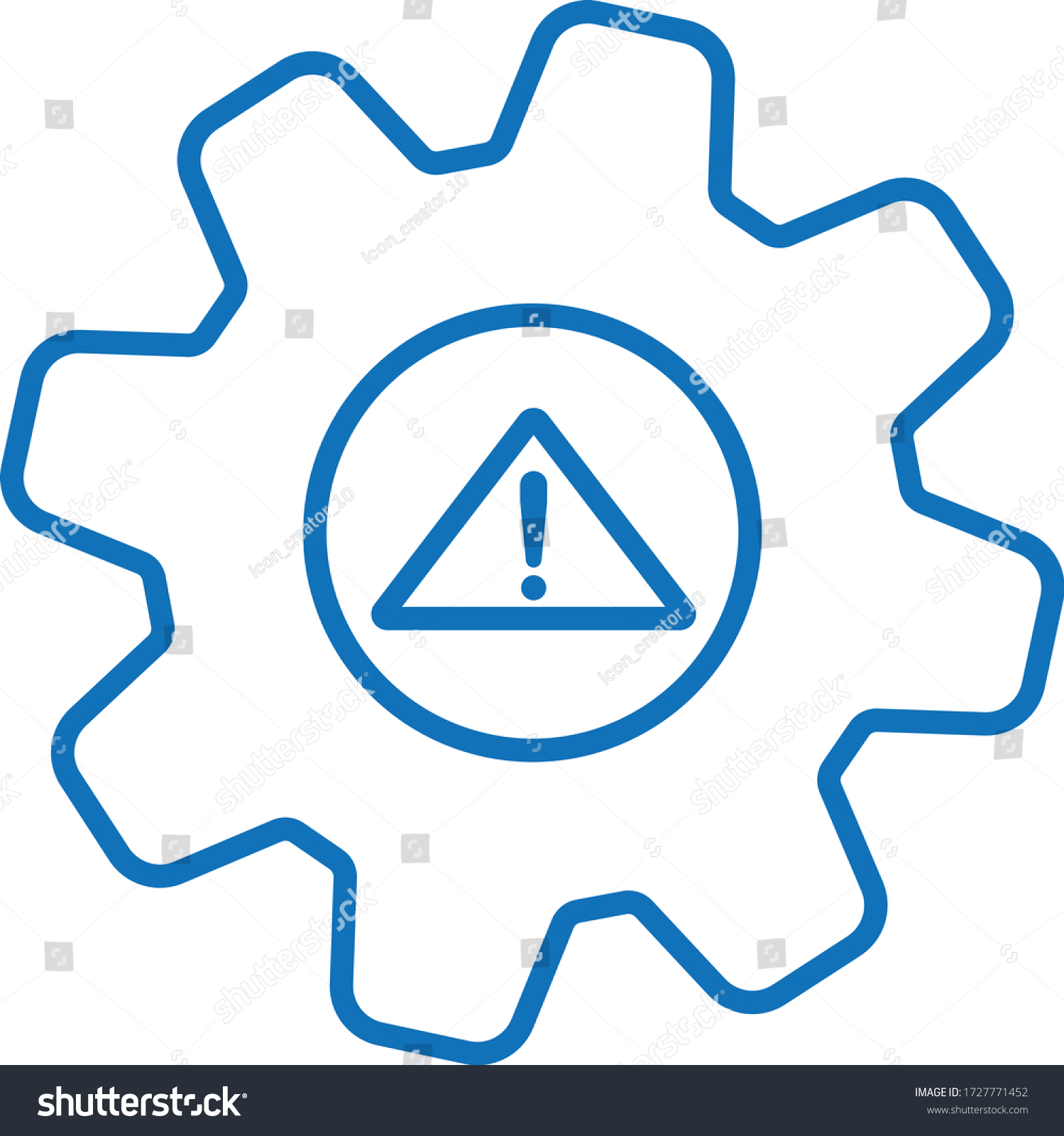 Risk Management Icon Risk Analysis Icon Stock Vector (Royalty Free ...