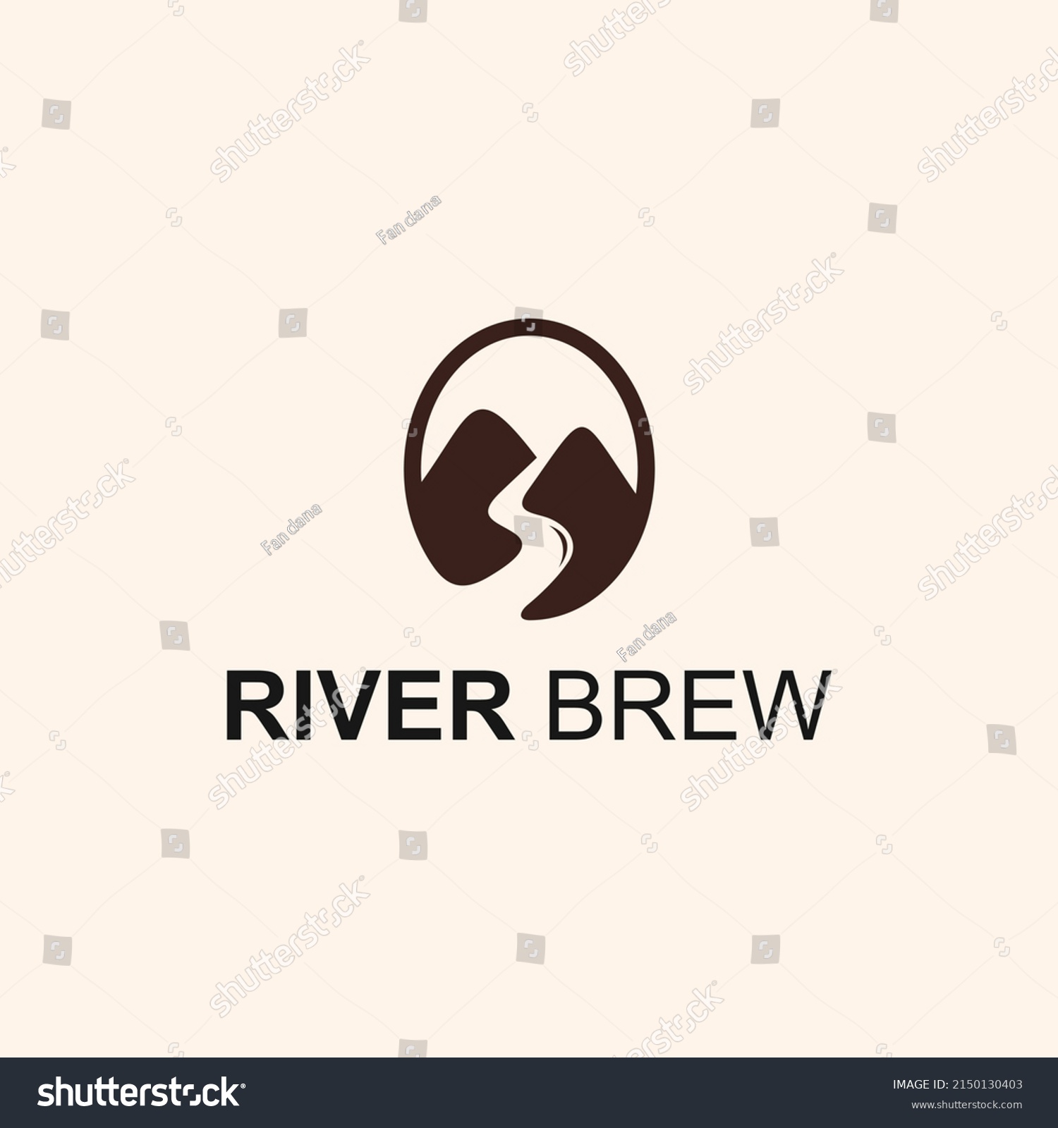 River Coffee Logo Cafe Logo Stock Vector (Royalty Free) 2150130403 ...