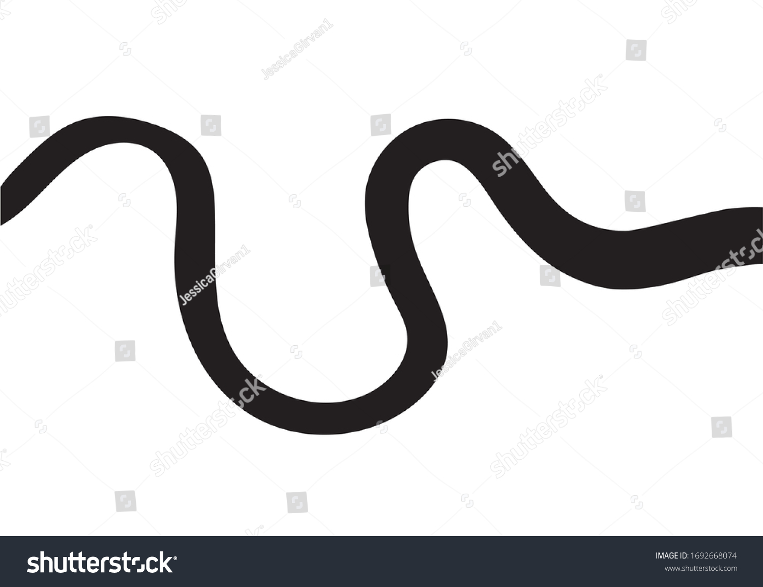 River Thames London Birdseye View Vector Stock Vector (Royalty Free ...