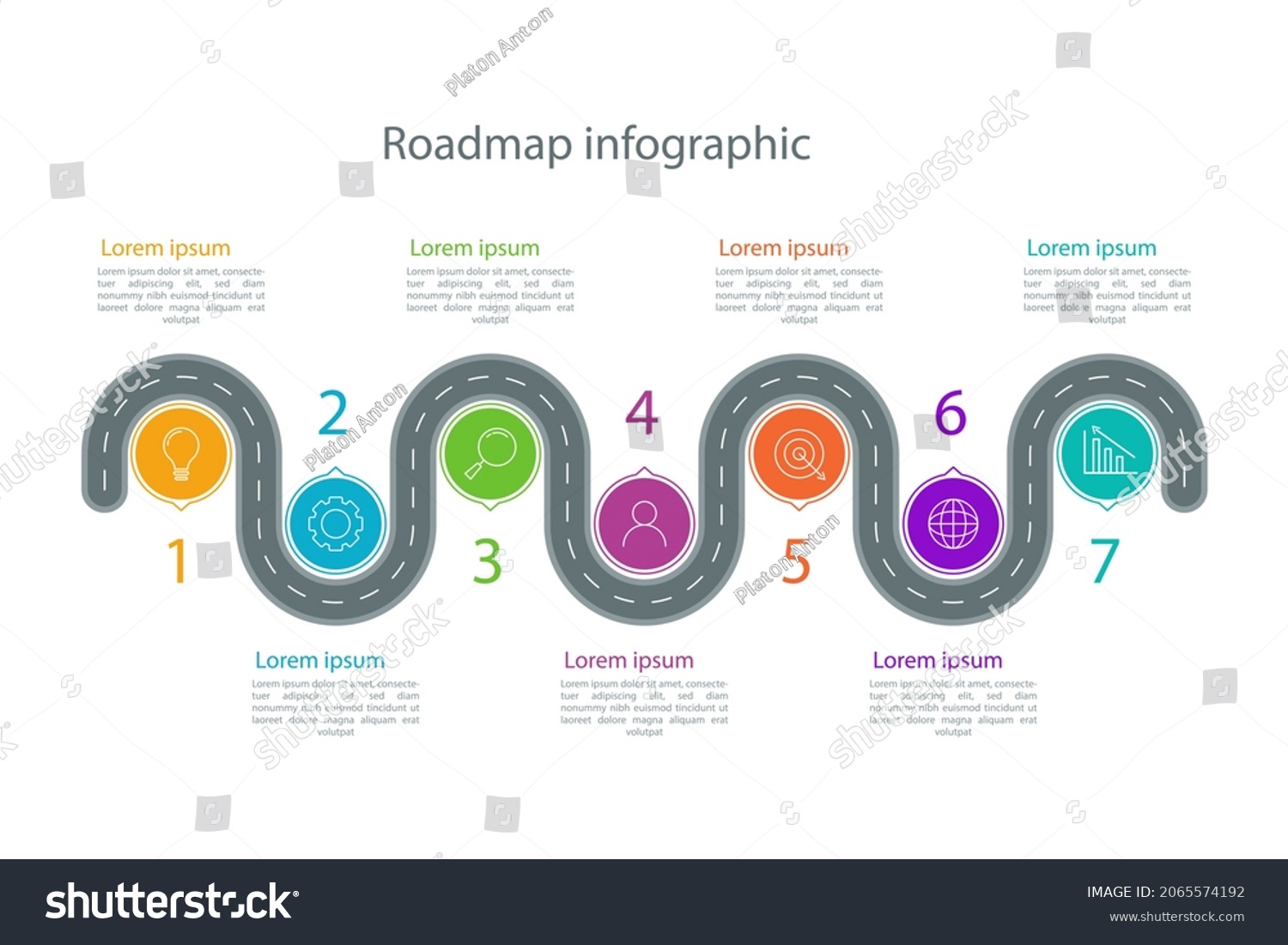 5,072 Journey roadmap Images, Stock Photos & Vectors | Shutterstock