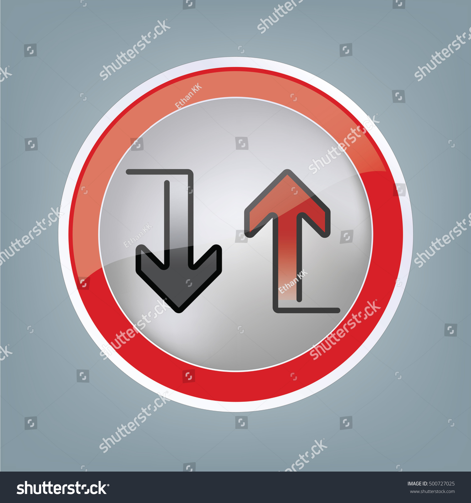 Road Signs Vector Stock Vector (Royalty Free) 500727025 | Shutterstock